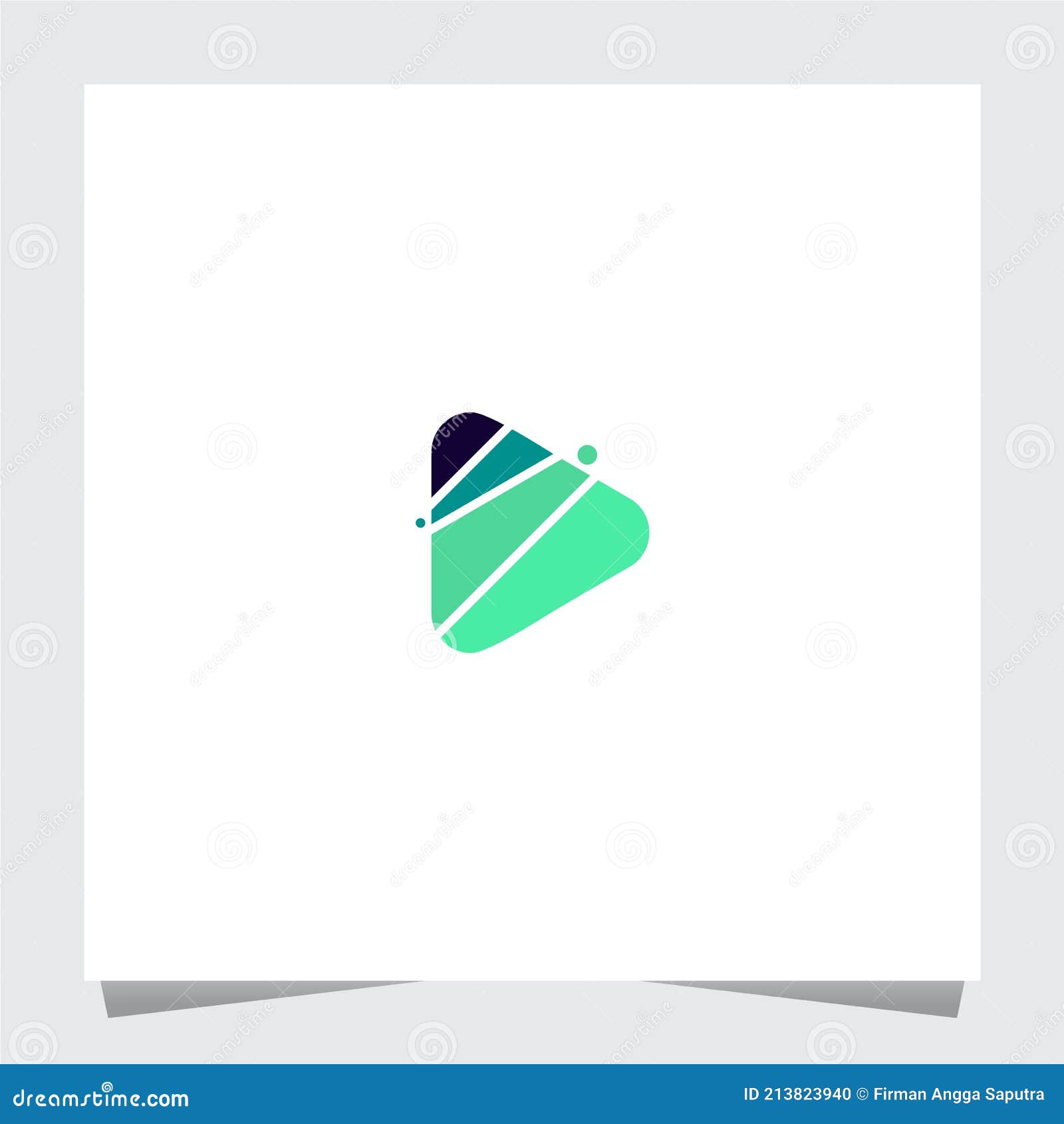 Colorful Play Logo Inspirations Template Stock Vector - Illustration of ...