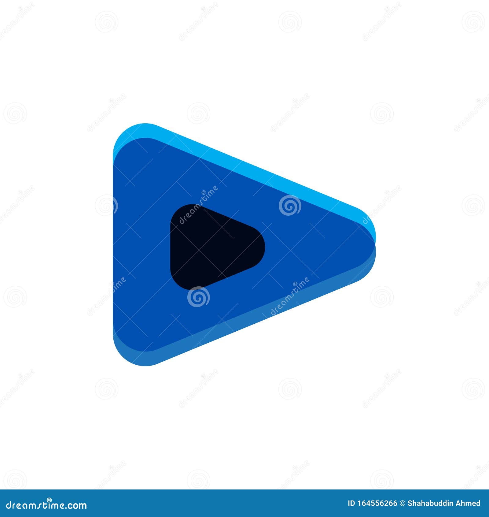 Colorful Play Media Logo Design Template. Triangle Play Icon Symbol ... Colorful Play Media Logo Design Template. Triangle Play Icon Symbol ...