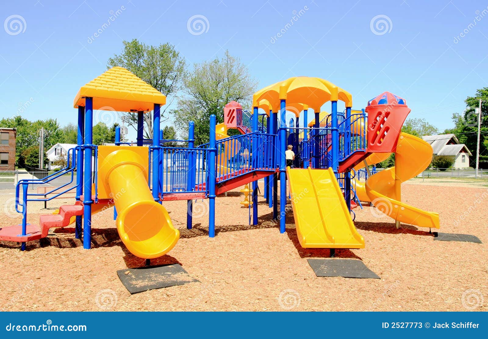 Colorful Playground stock image. Image of safety, cute - 2527773