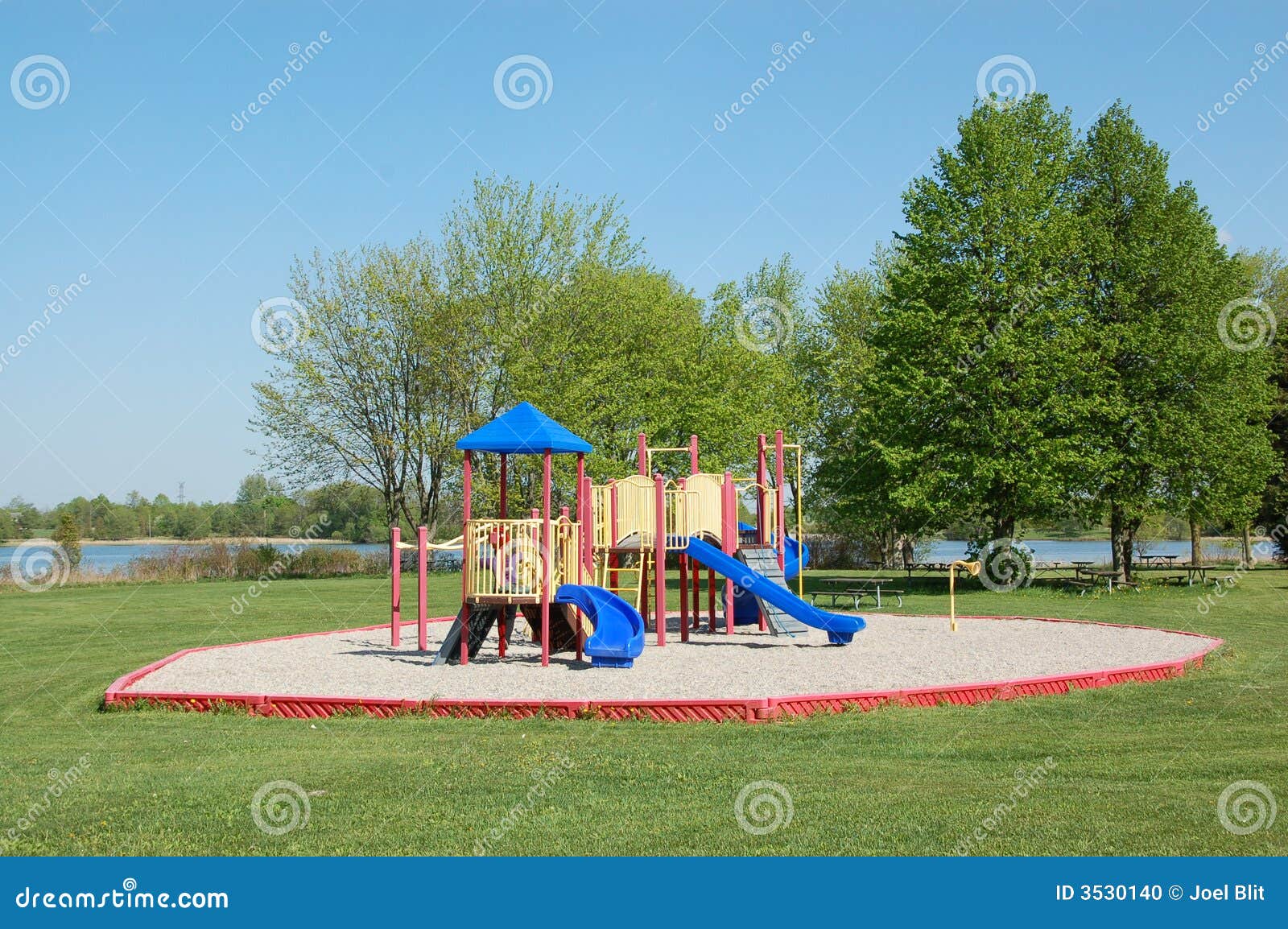 Colorful playground stock photo. Image of monkey, children - 3530140