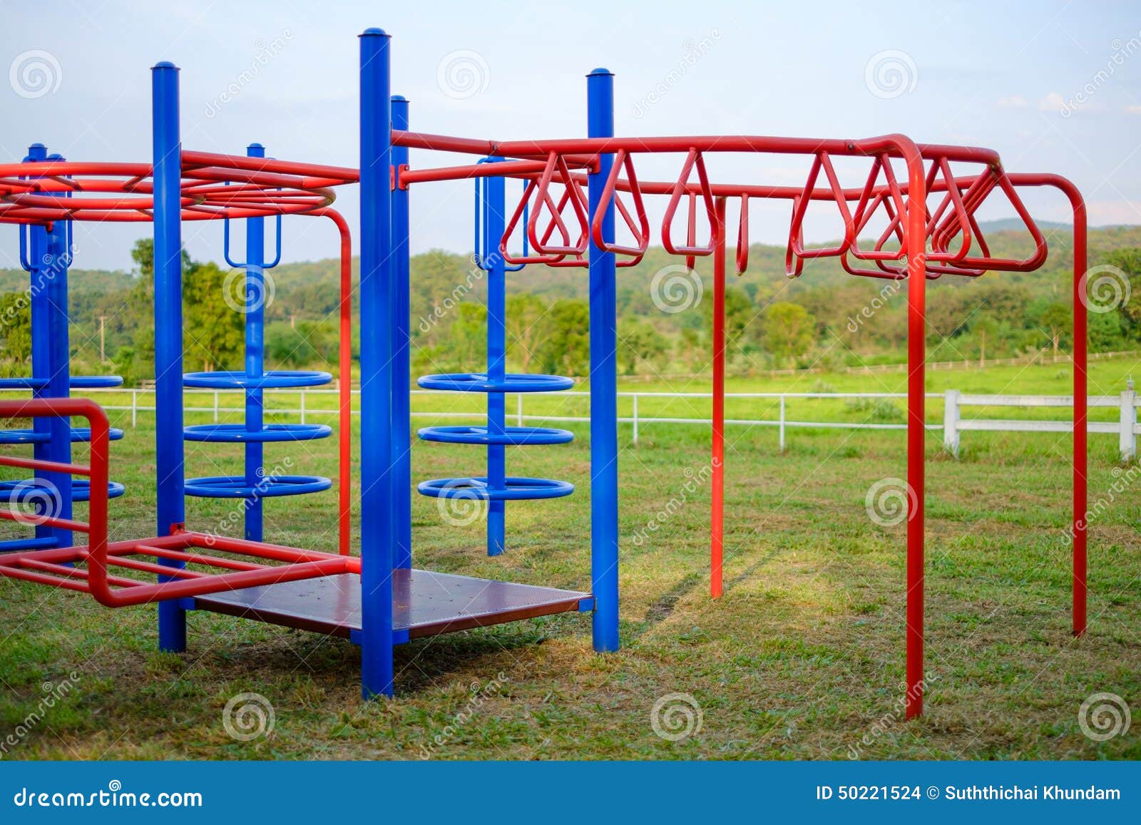 Colorful playground stock photo. Image of home, green - 50221524