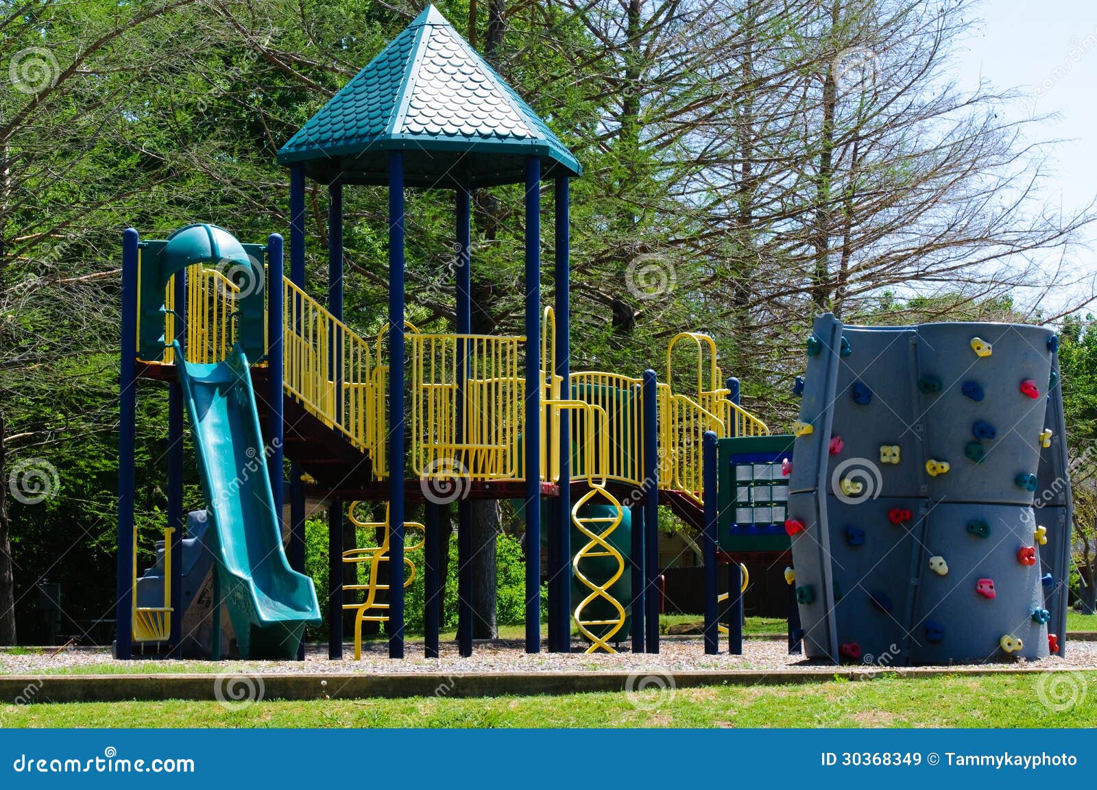 Colorful playground stock image. Image of play, game - 30368349
