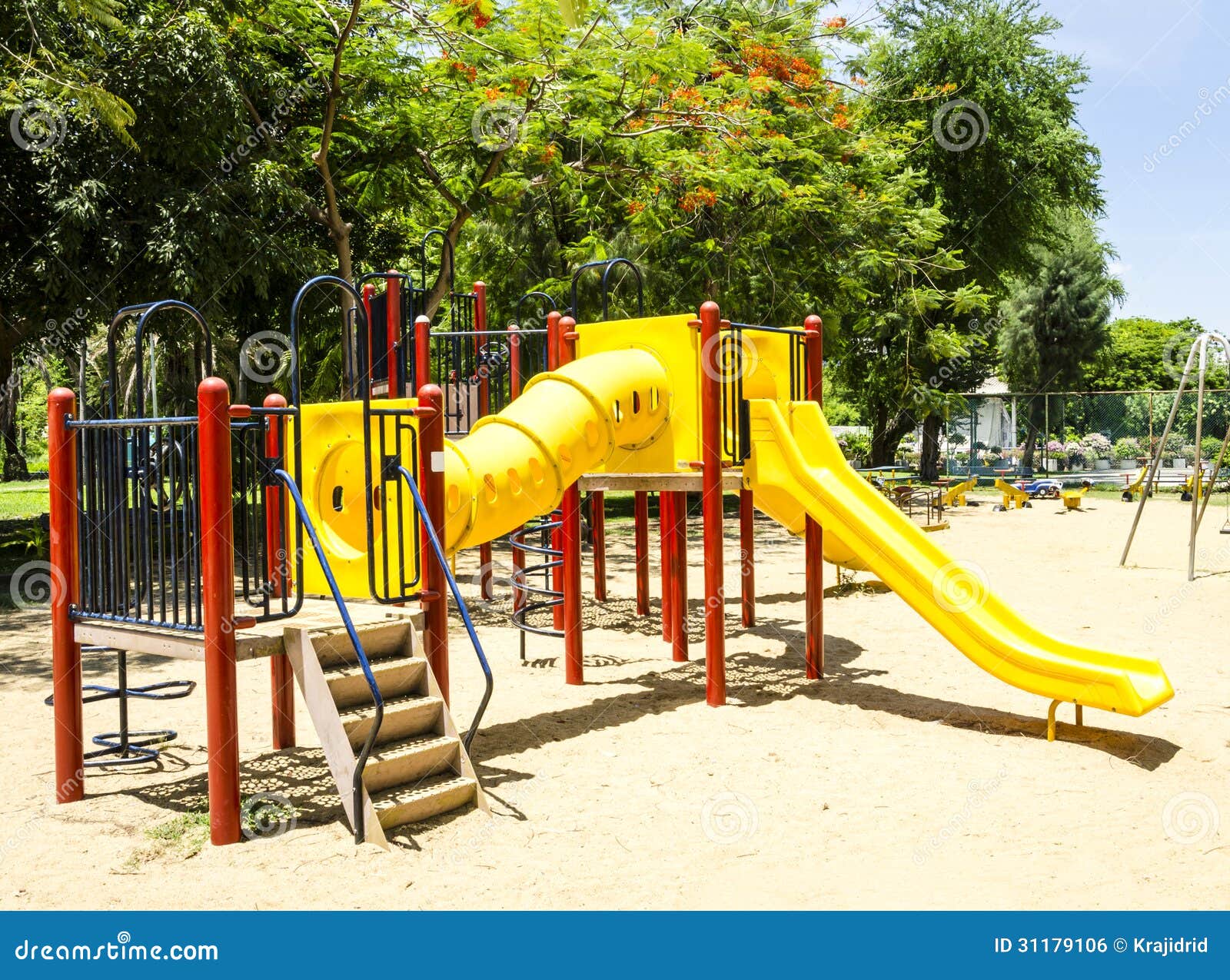 Colorful Playground stock photo. Image of colored, park - 31179106