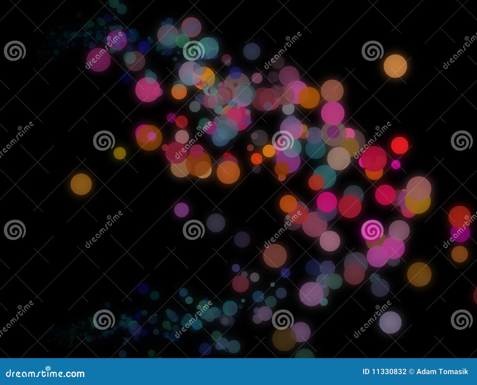 Colorful Point Perforated Halftone Title Page Templates Vector Series ...