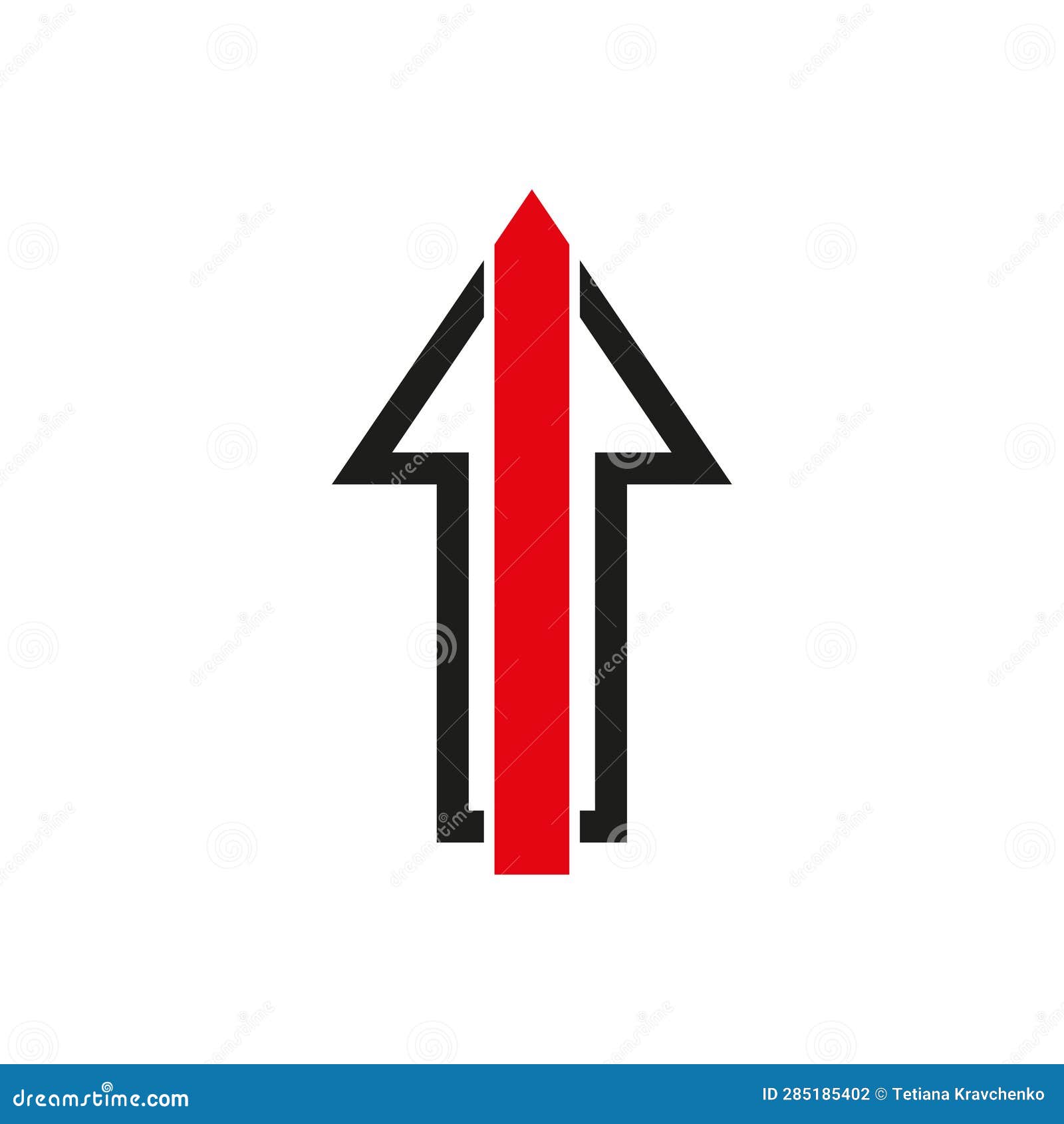 Colorful Pointer Logo. Vector Illustration. EPS 10 Stock Vector ...