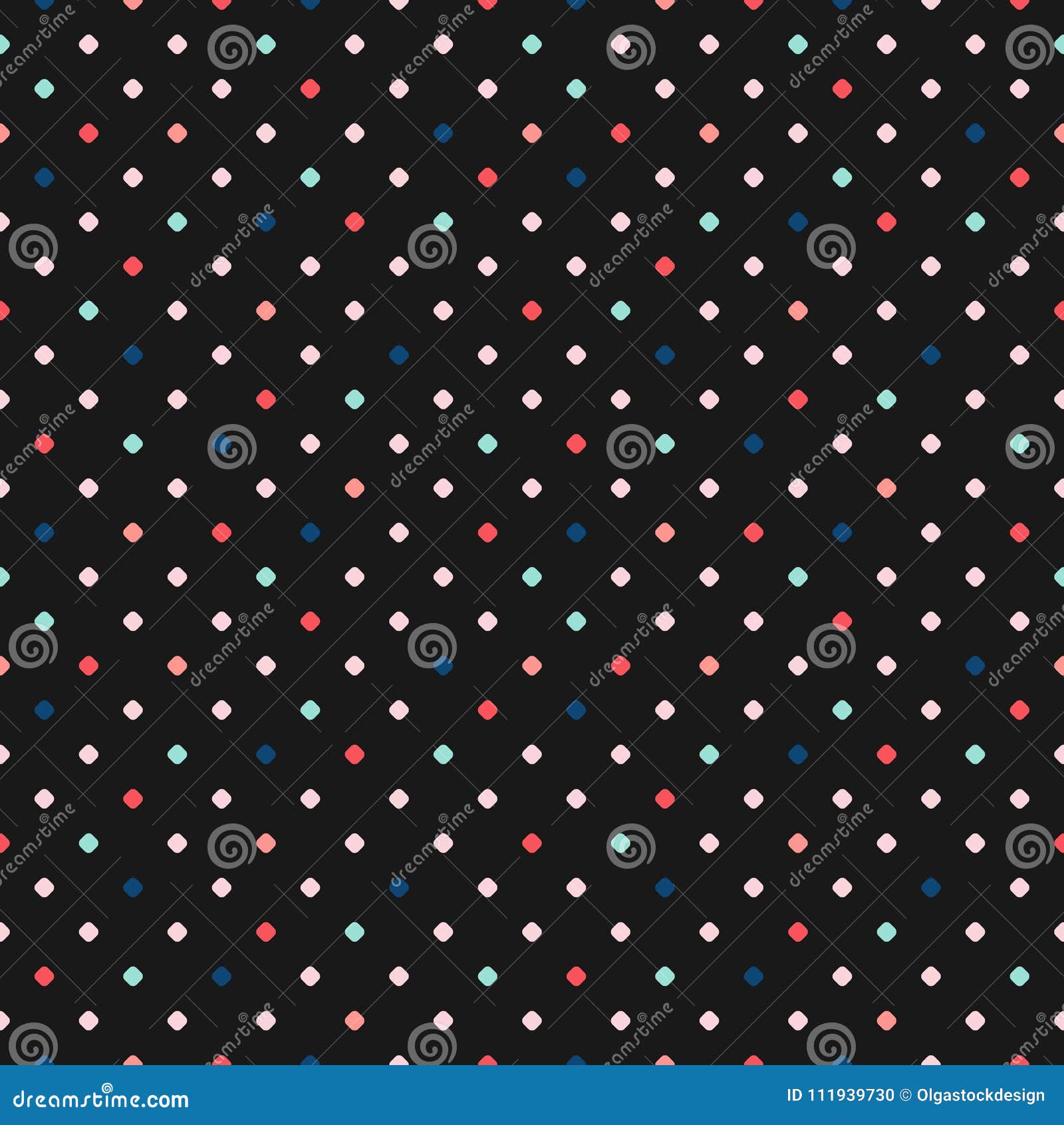 Colorful Polka Dot Seamless Pattern. Confetti Texture. Small Colorful ...