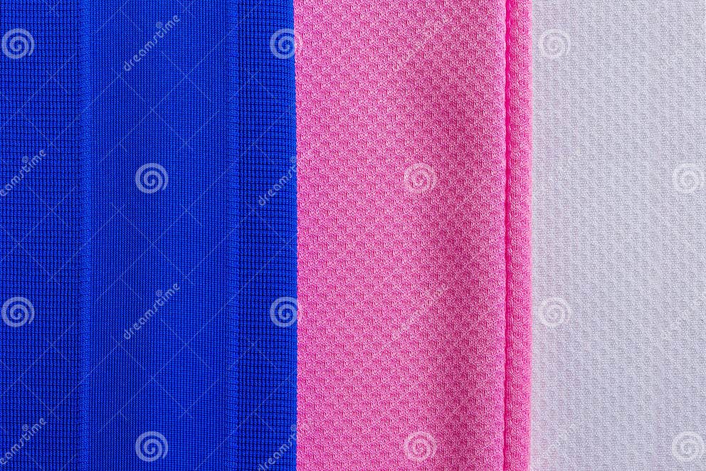Colorful Polyester Fabric Texture Stock Image - Image of manufacture ...