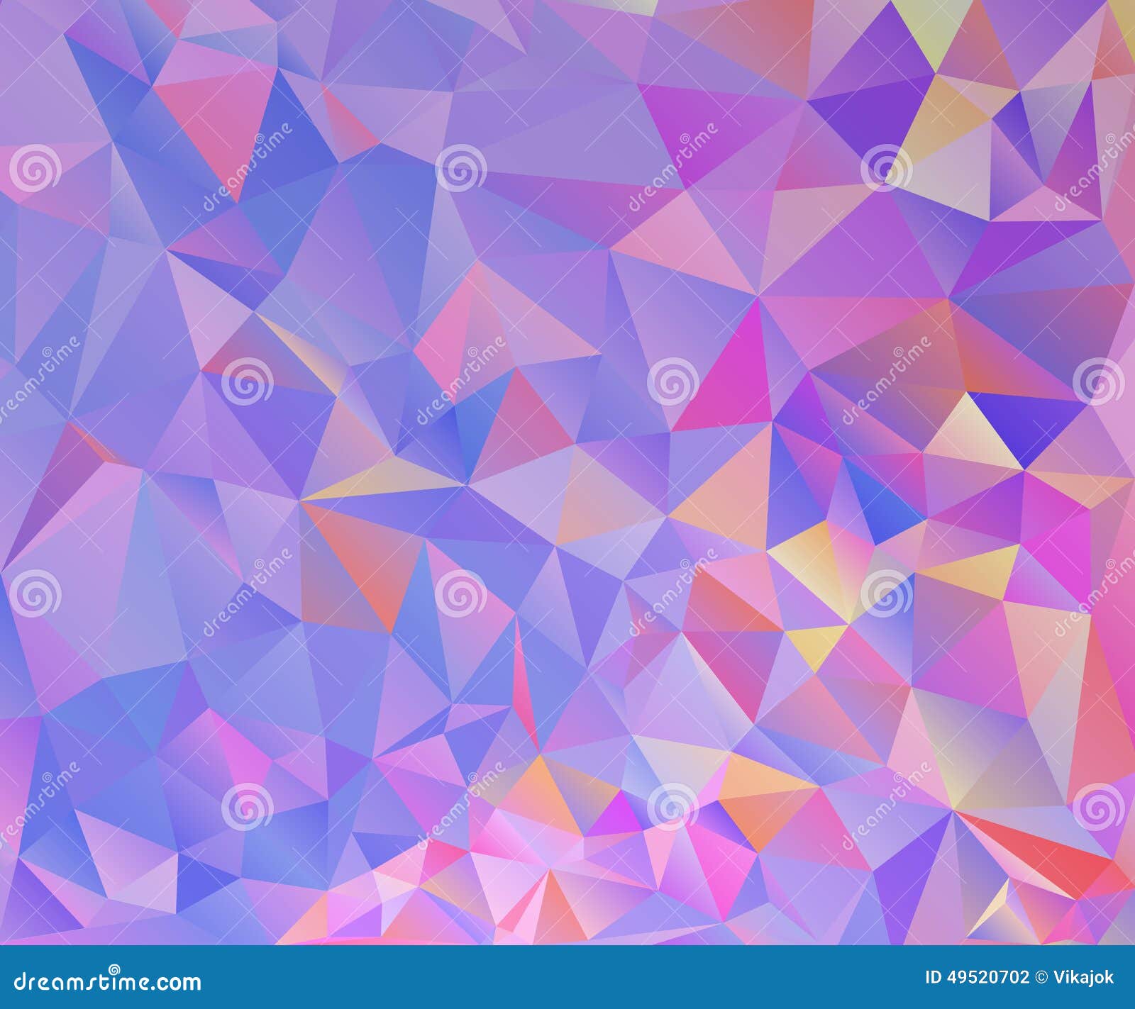 Colorful Polygon Background Stock Vector - Illustration of blank ...