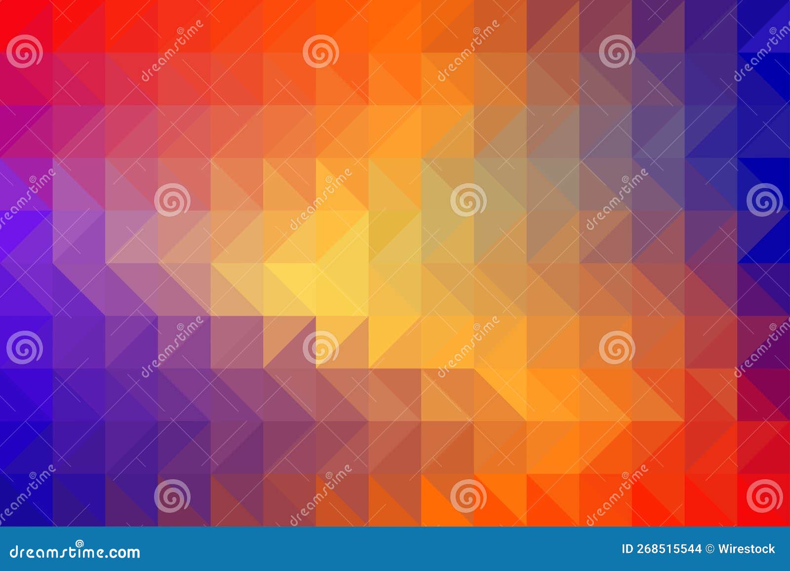 Colorful Polygon Background with Geometrical Shapes Stock Illustration ...