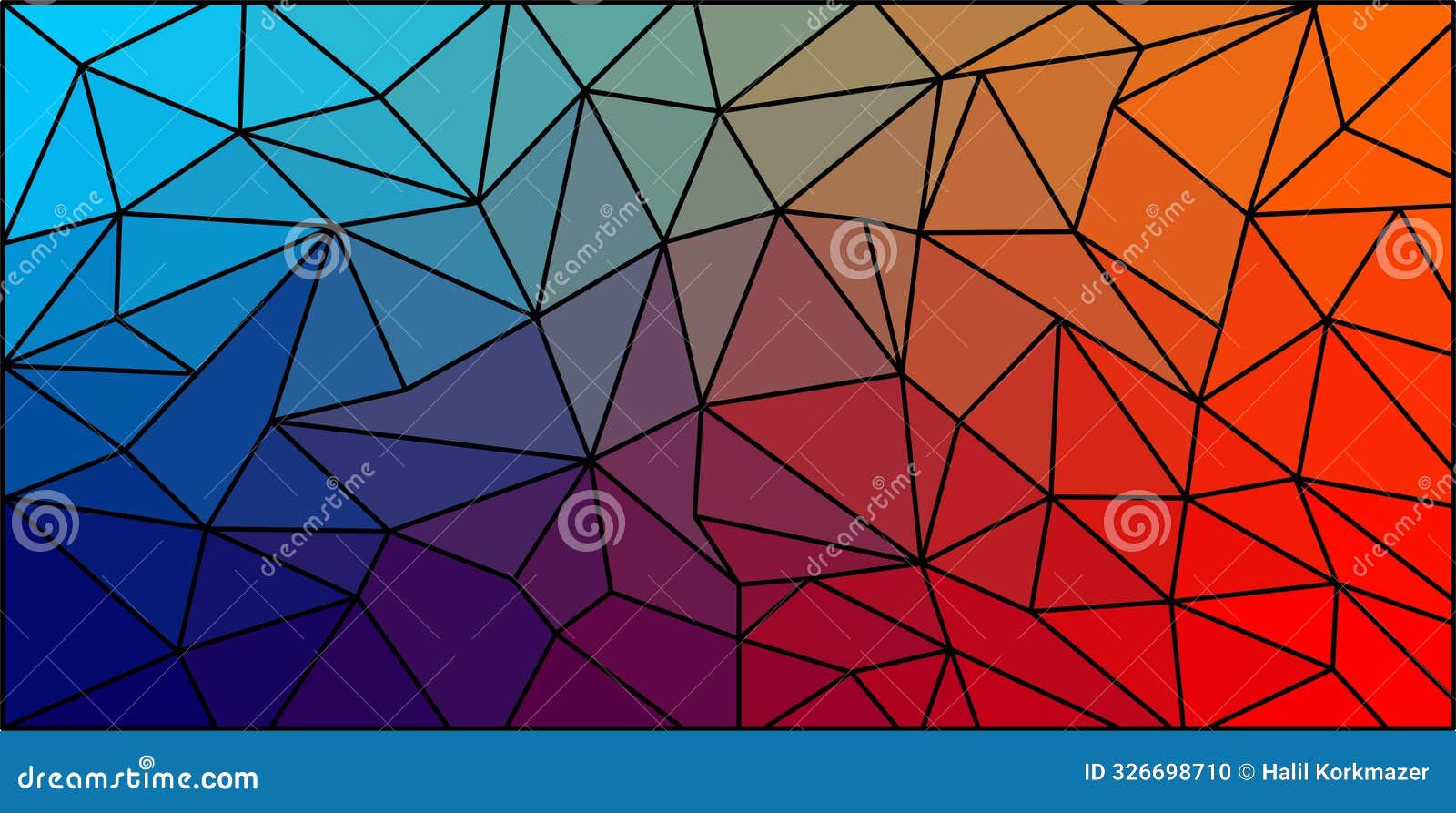 Colorful Polygon Background Vector Design Stock Illustration ...