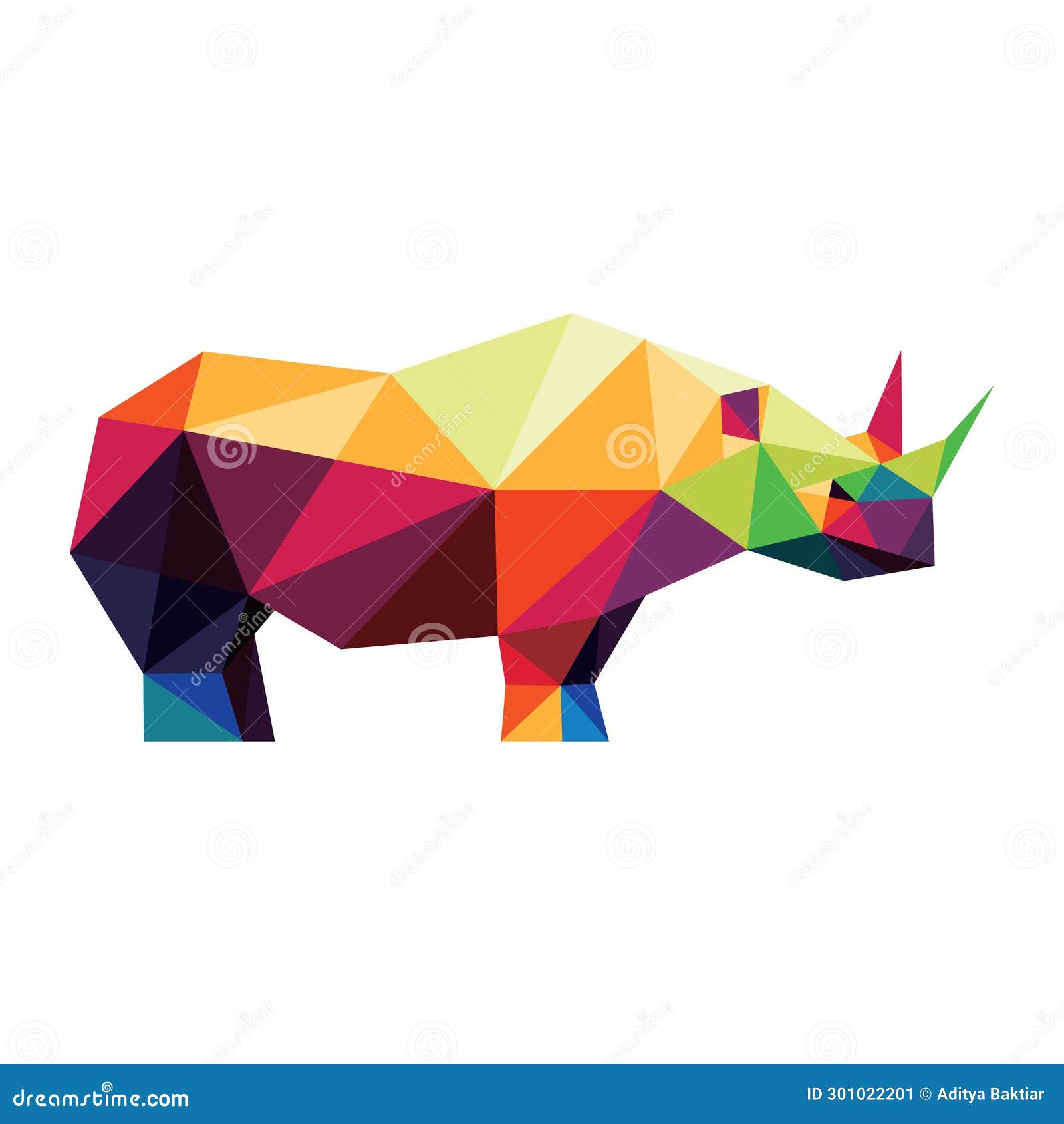 Rhino Silhouettes, Rhinos Silhouette, Rhino Vector Illustration, Rhino ...