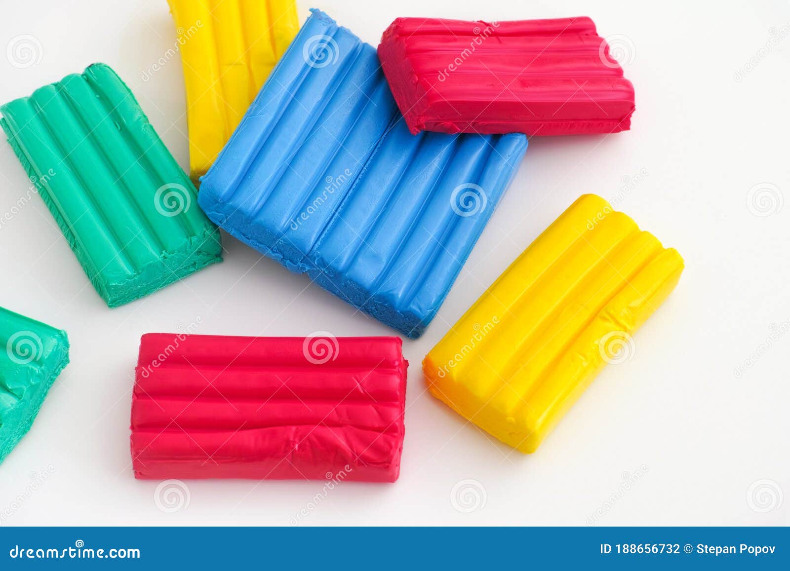Colorful polymer clay stock photo. Image of clay, multicolored - 188656732