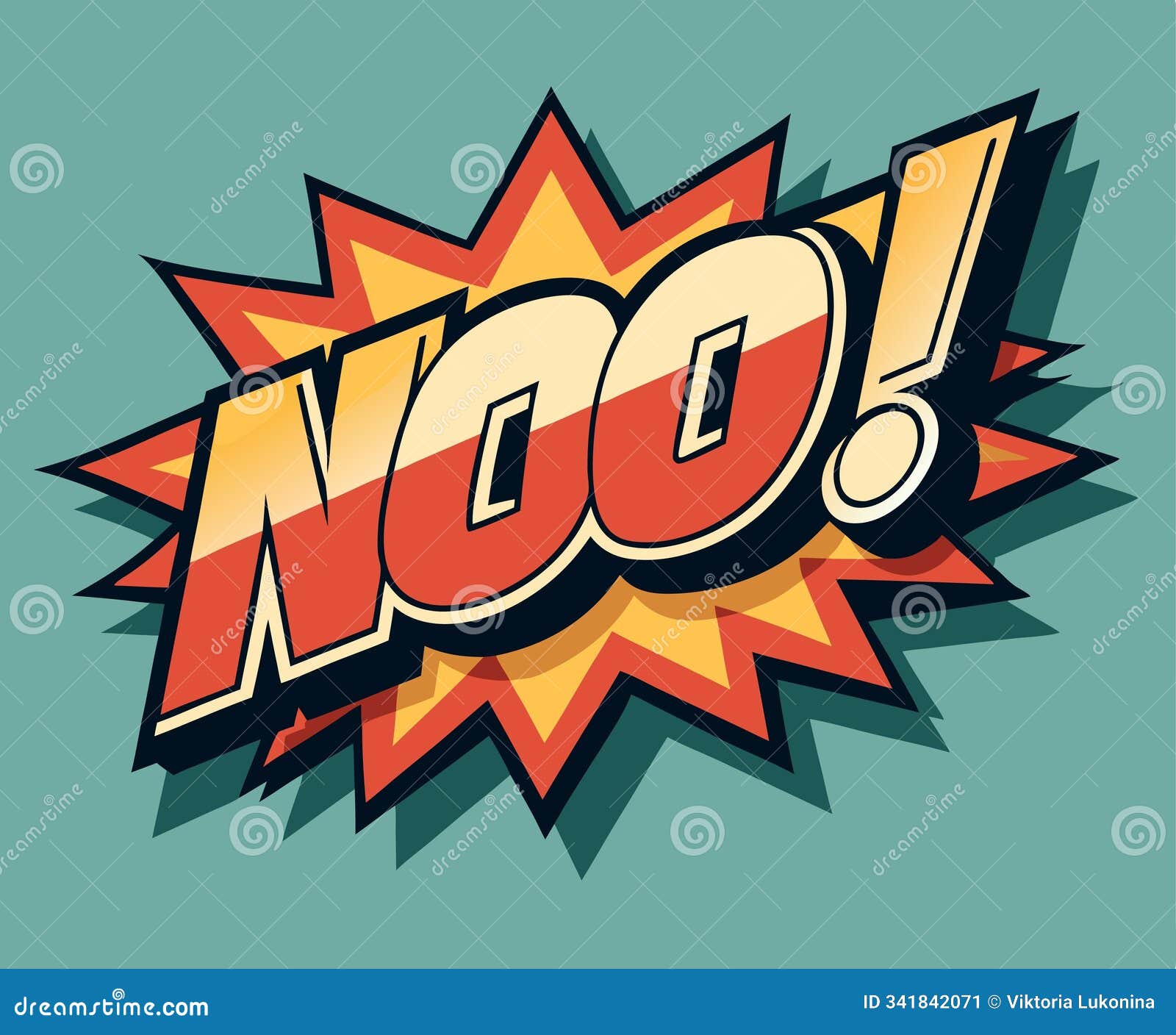 Colorful Pop Art Style Comic Book Expression for Visual Impact Stock ...