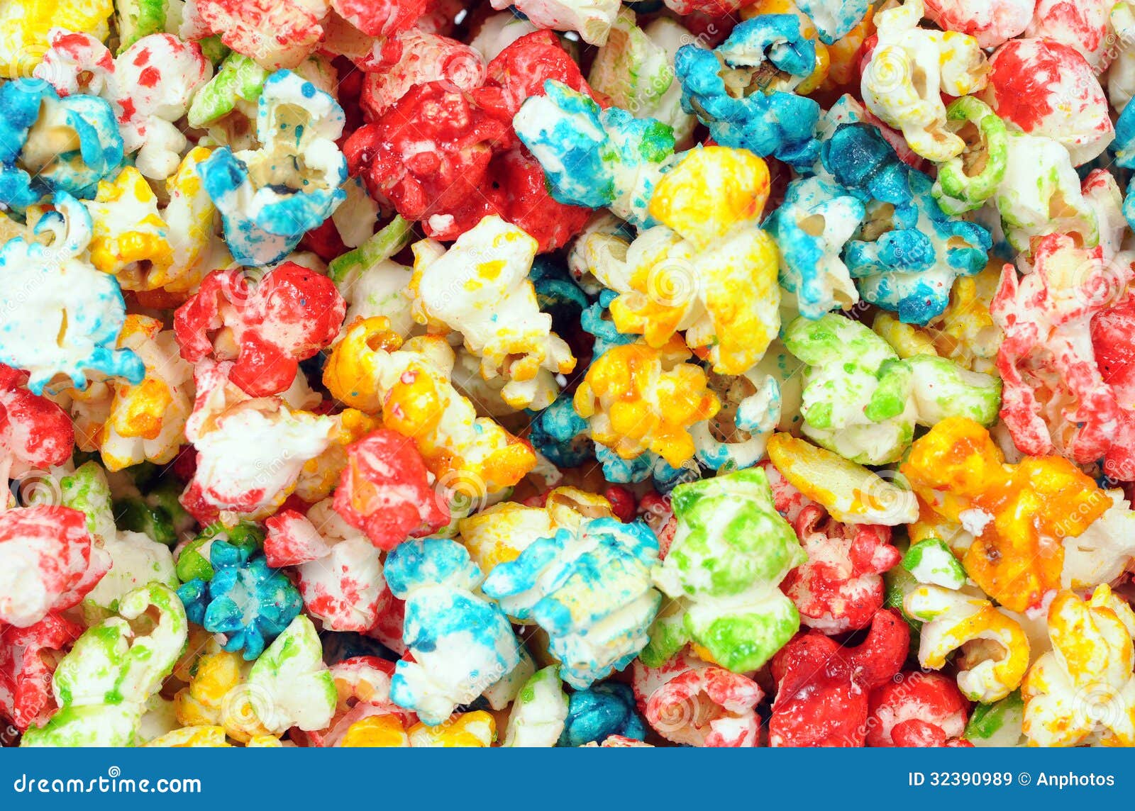 Colored Popcorn
