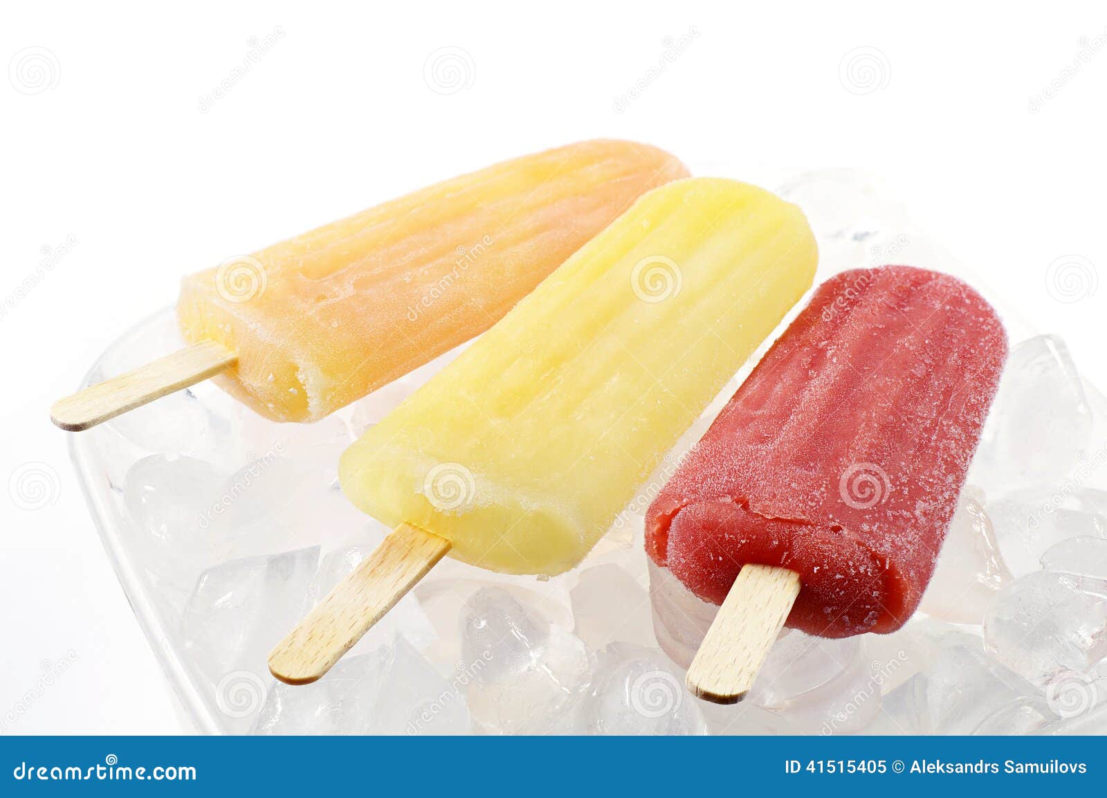 Colorful popsicle stock image. Image of raspberry, background - 41515405