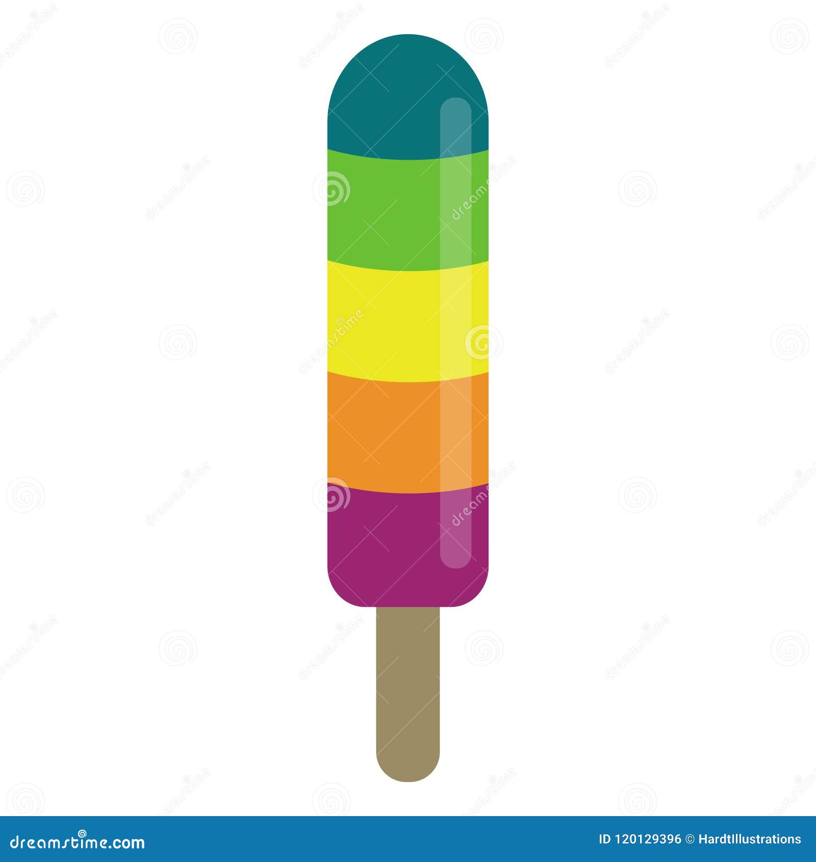 Colorful Popsicle Stick Art Stock Photo | CartoonDealer.com #294225876