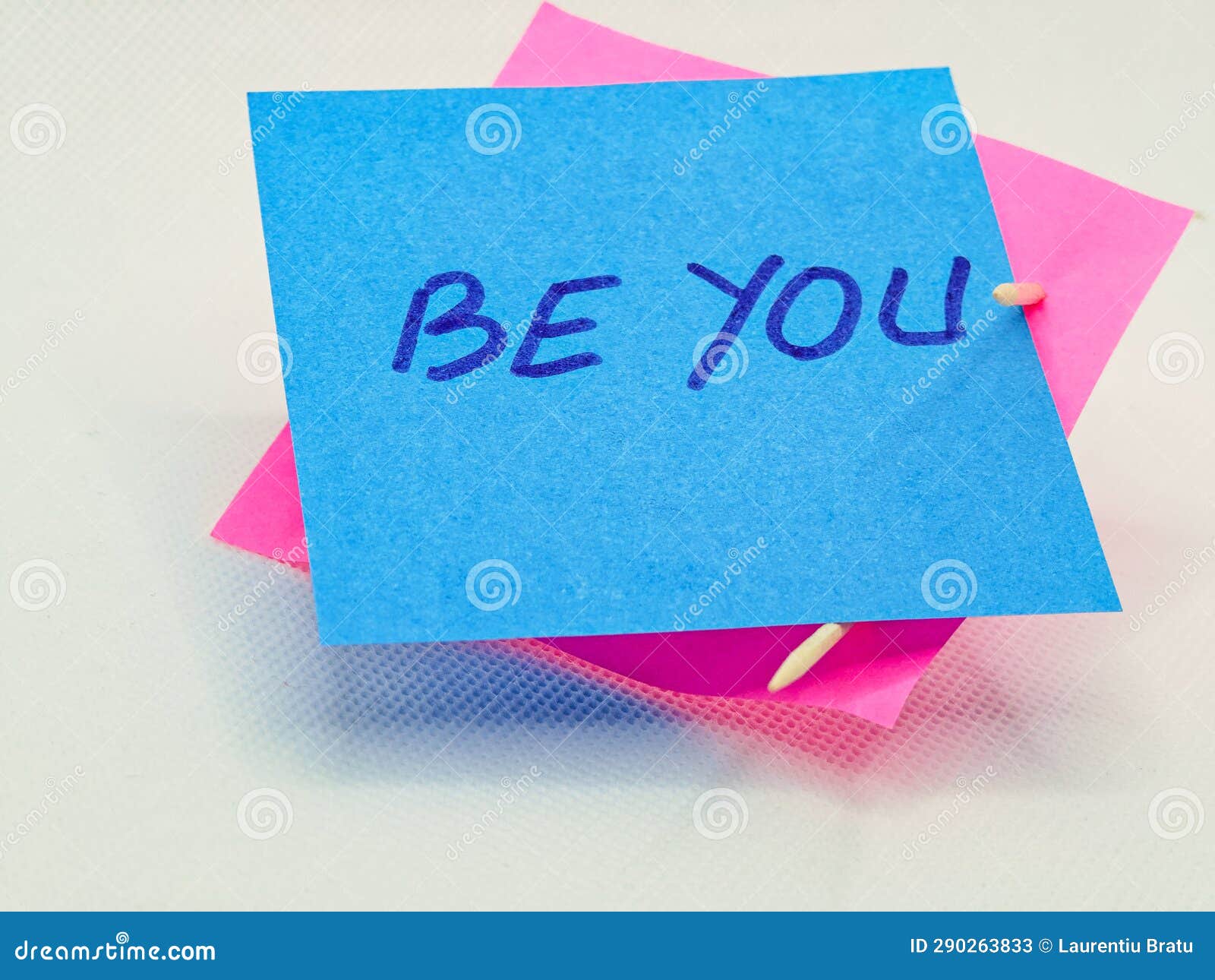 Colorful Posts with Messages Isolated on White Stock Image - Image of ...