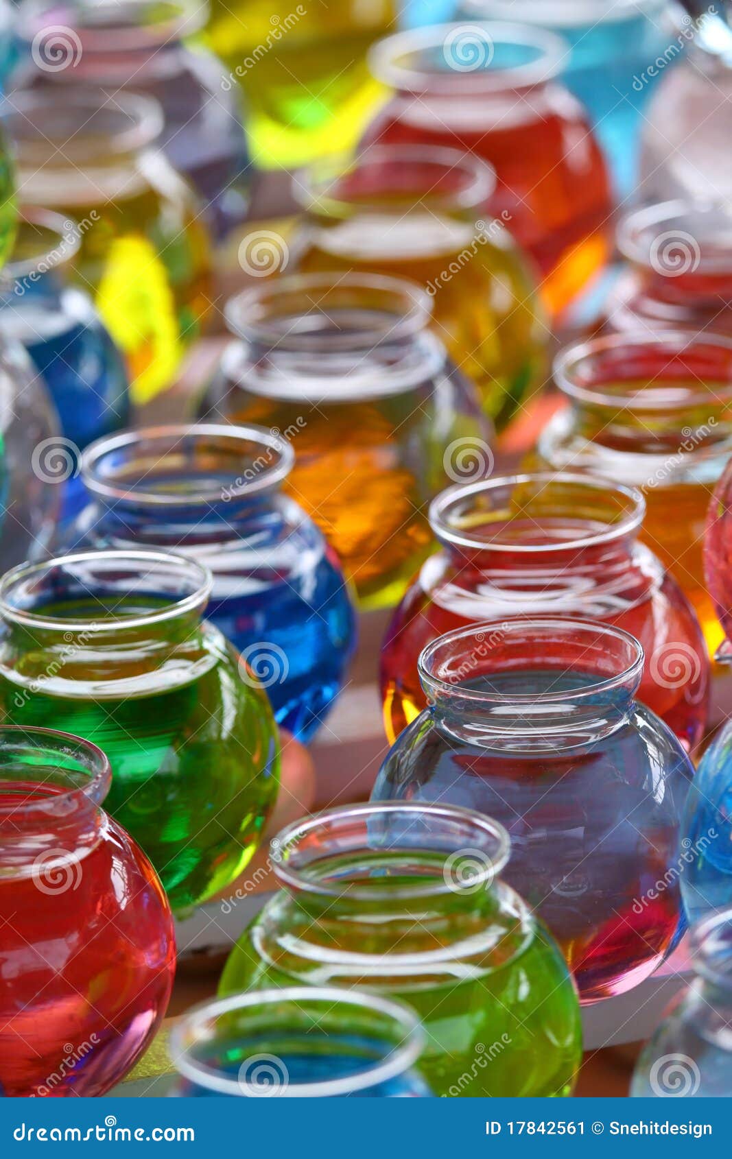 Colorful pots stock image. Image of green, colourful - 17842561