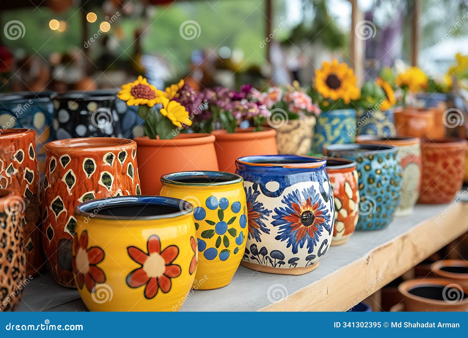 Pottery Pots Stock Image | CartoonDealer.com #9733213