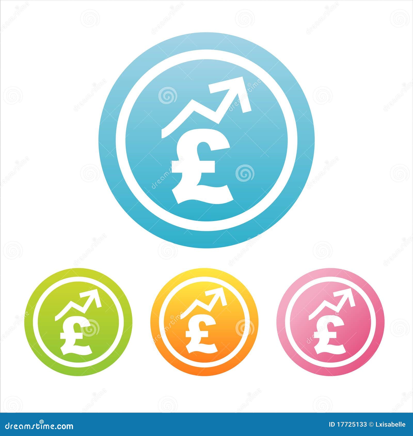 Colorful pound signs stock vector. Illustration of isolated - 17725133