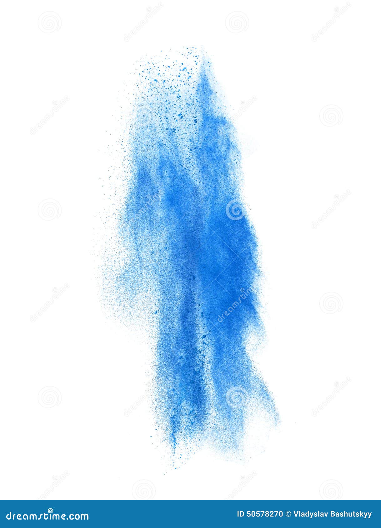 Colorful Powder Splash on White Background Stock Photo - Image of ...