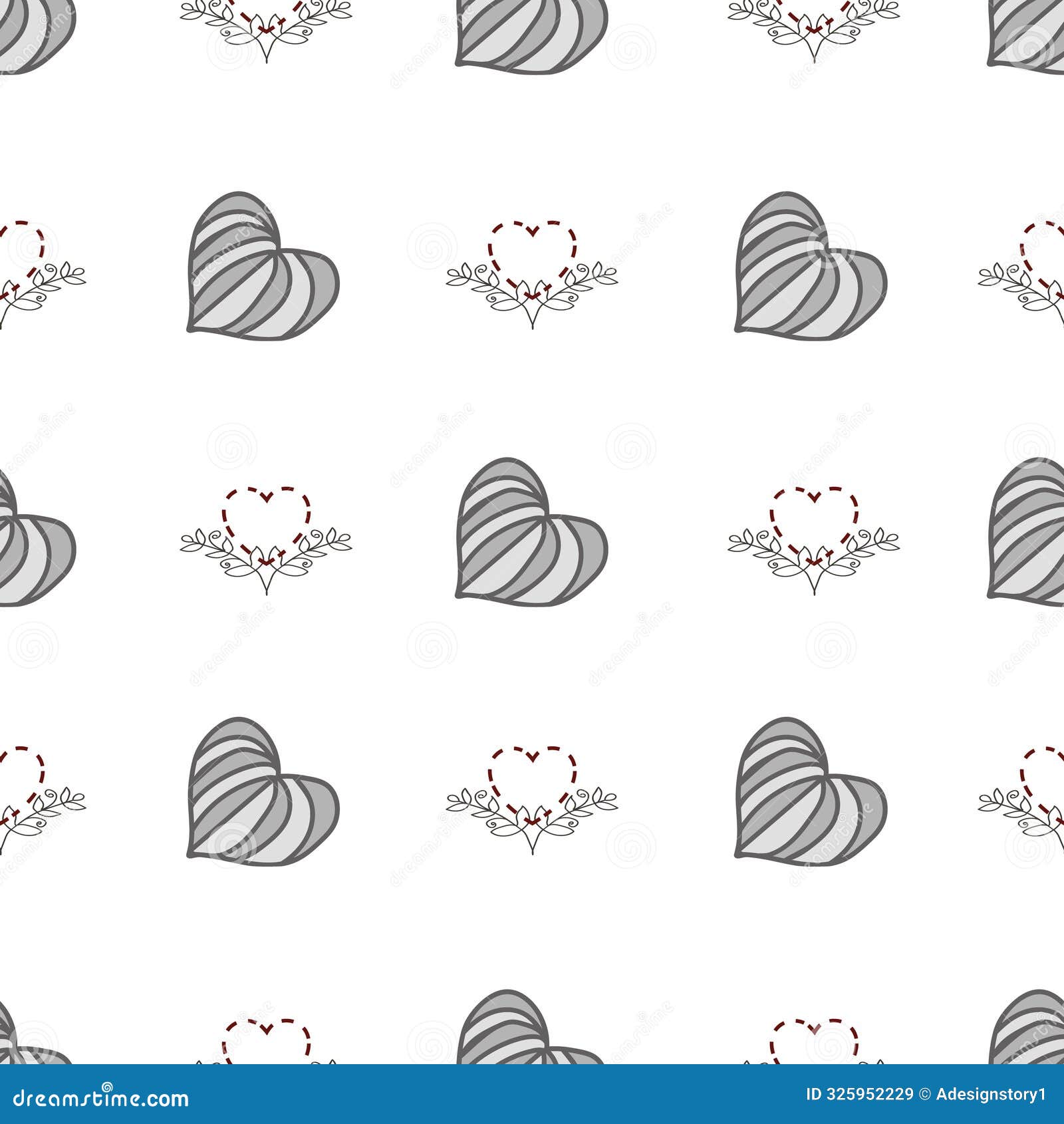 Colorful Preppy Coquette Seamless Pattern, Background, Perfect for ...