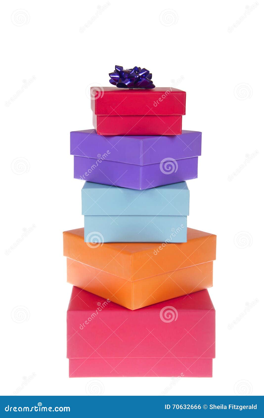 Colorful Present Boxes Stacked Stock Photo - Image of boxes, gift: 70632666