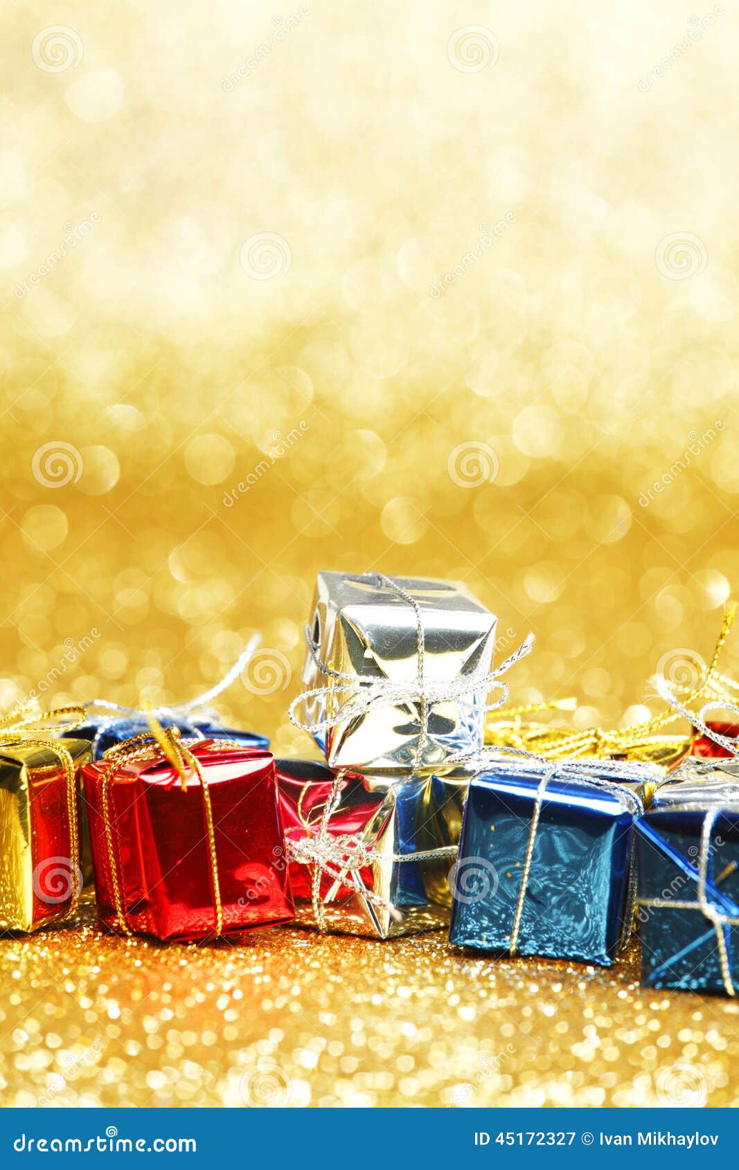 Colorful presents stock image. Image of celebration, surprise - 45172327