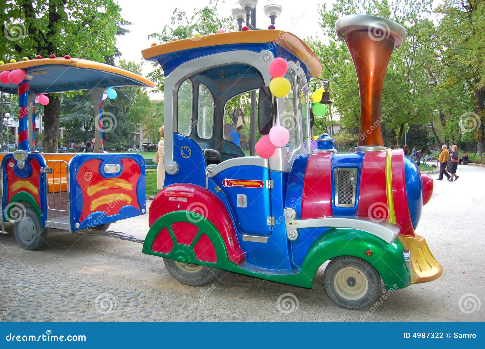 Colorful,pretty train stock photo. Image of trip, locomotive - 4987322