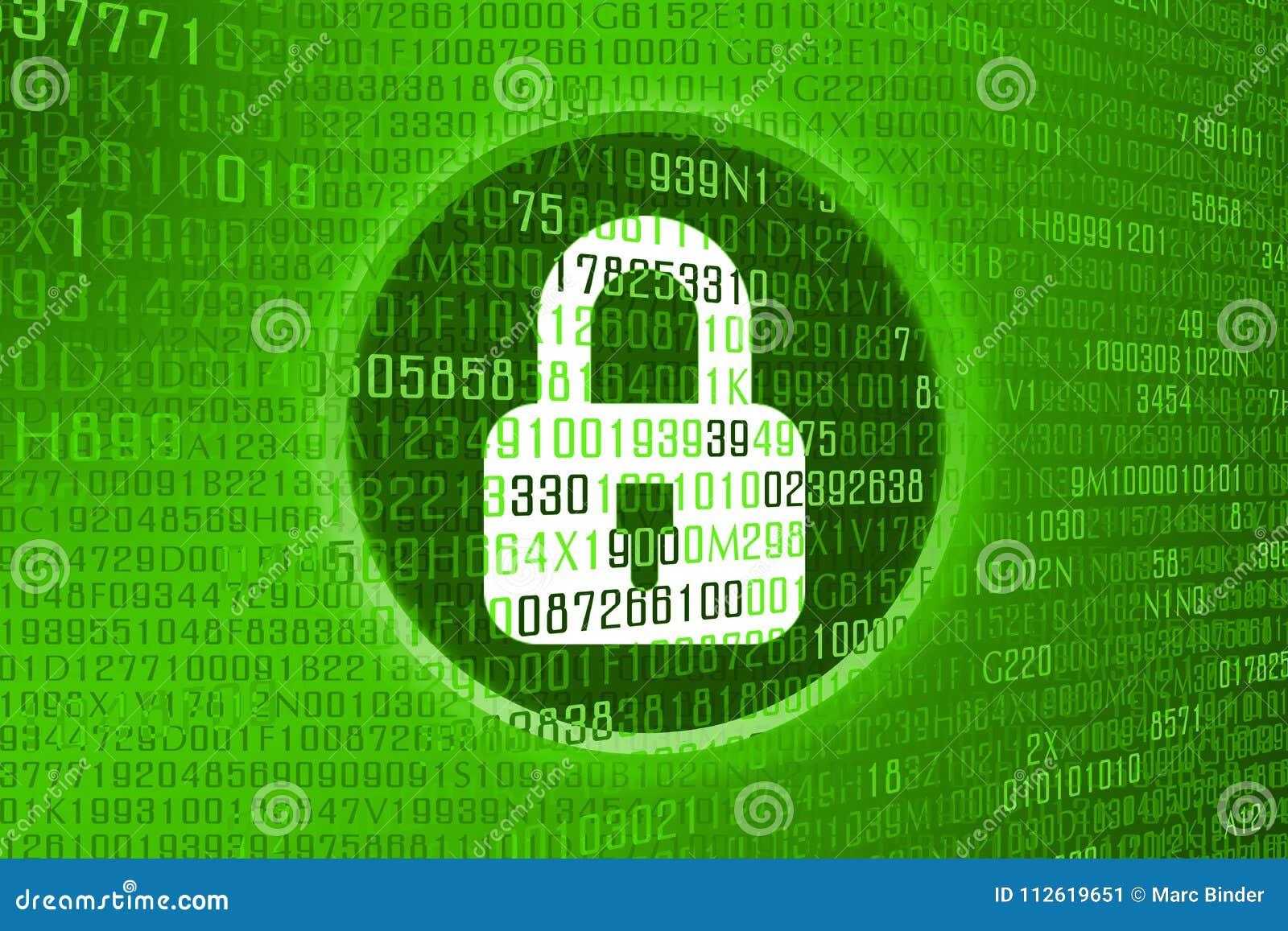 Professional Lock Screen for Laptop Screens Stock Illustration ...