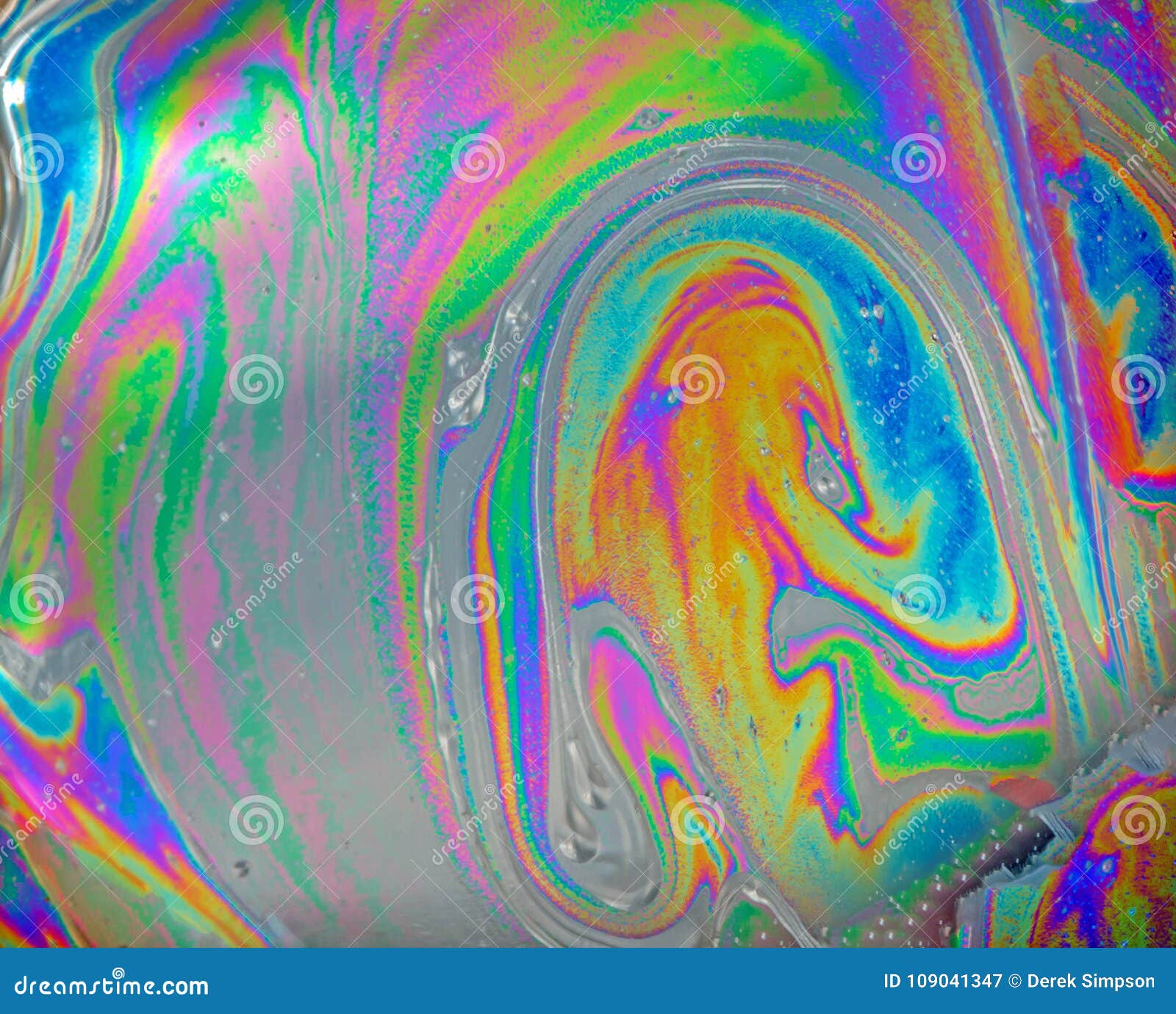 Colorful Psychedelic Bubble Abstract Stock Illustration - Illustration ...