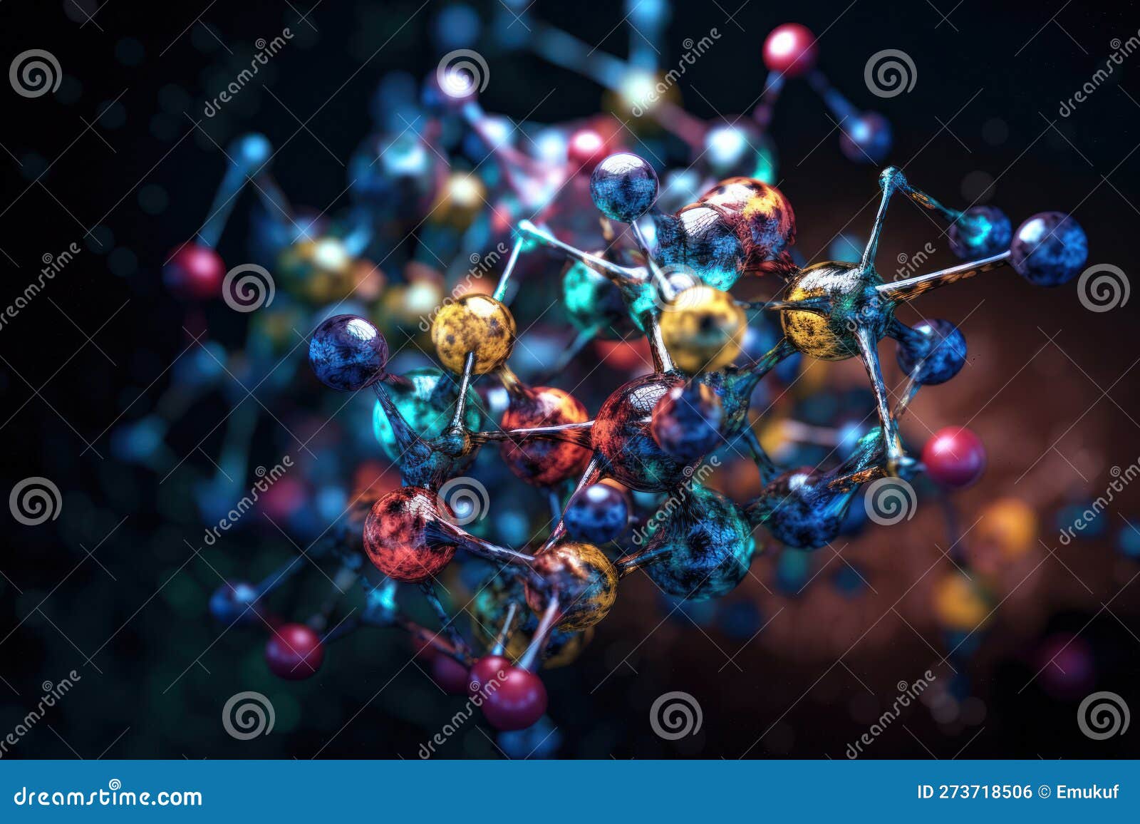 Colorful Psychedelic Trip Brain Neural Network Generative Ai Stock ...