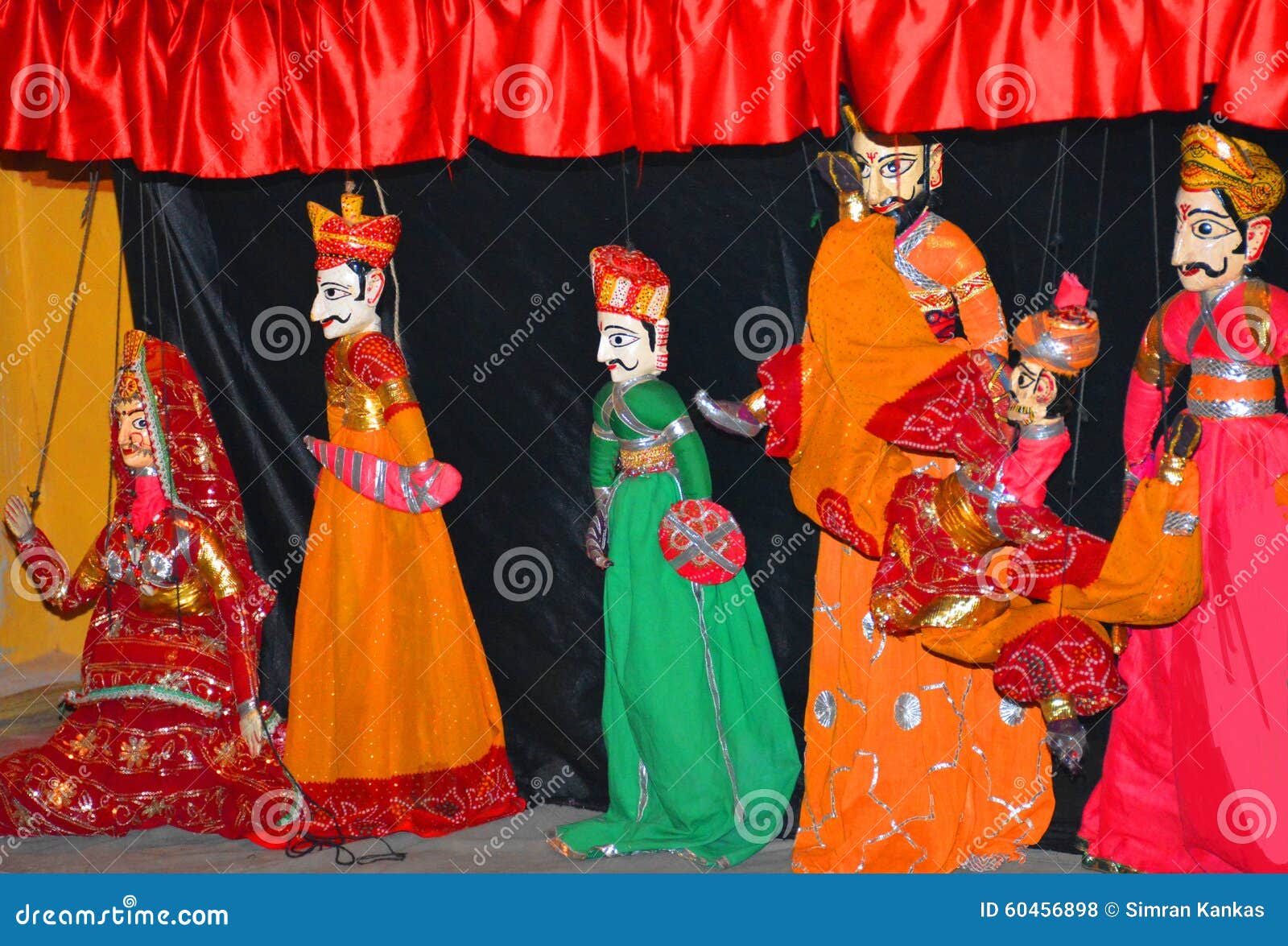 Colorful puppet show editorial stock photo. Image of show - 60456898