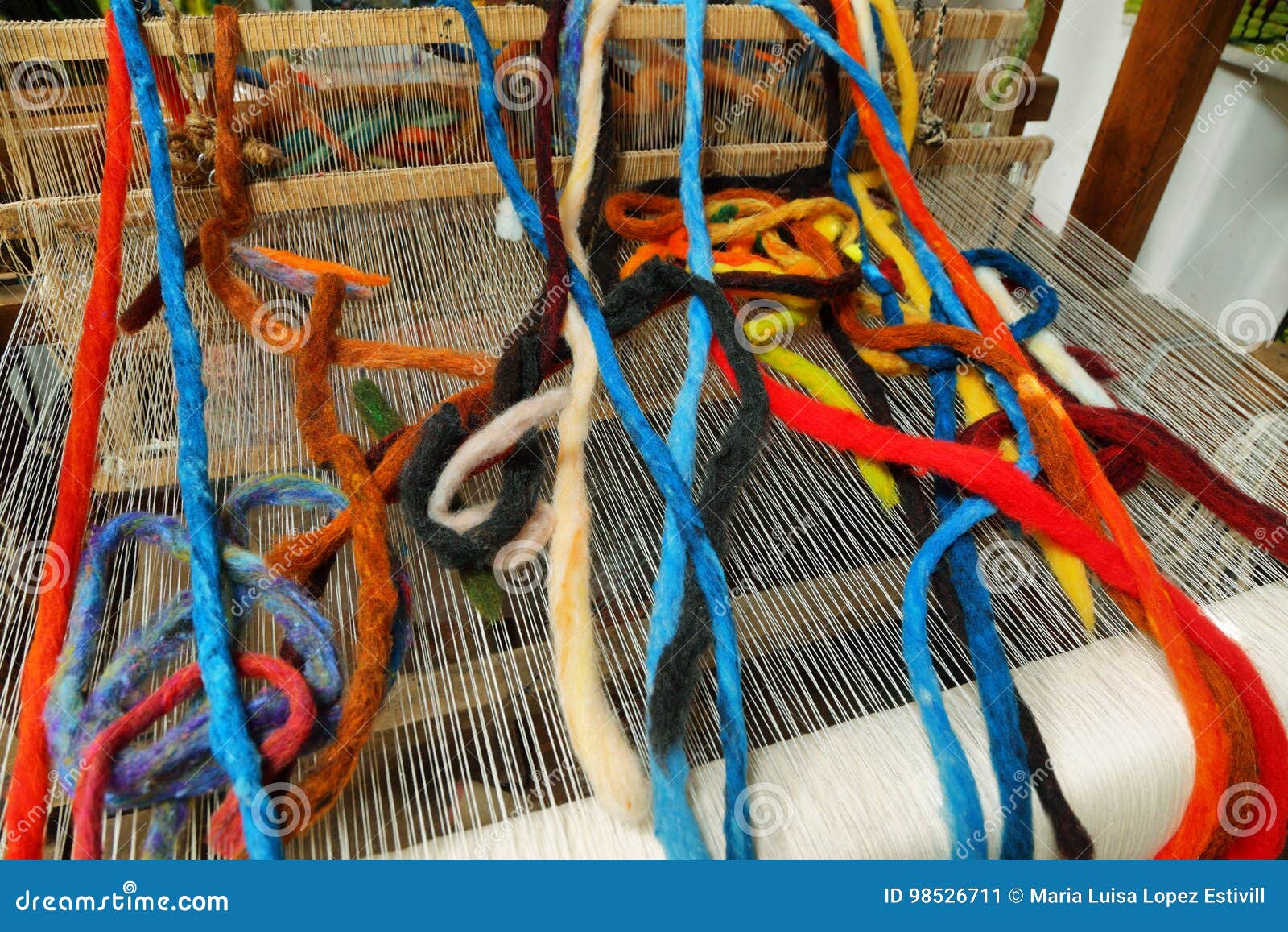 Colorful pure sheep wool stock image. Image of pattern - 98526711