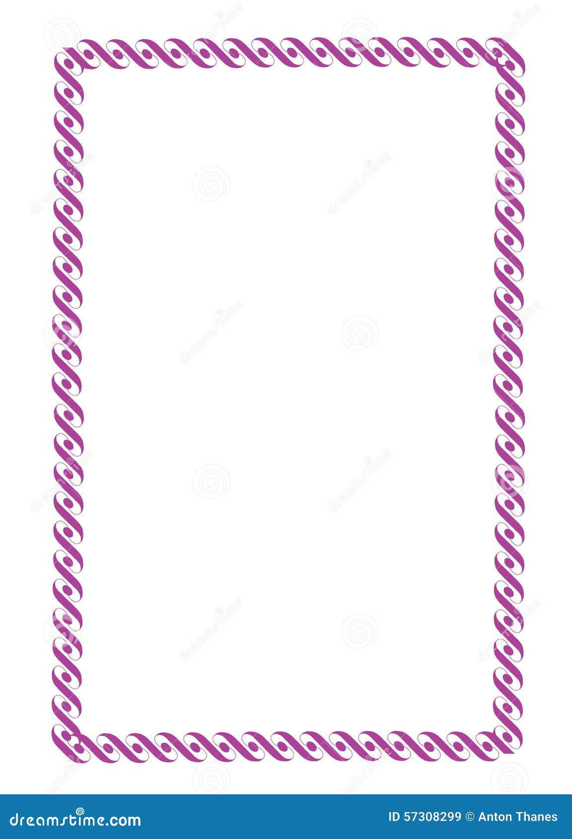 Colorful Purple Border Frame Stock Vector - Illustration of beautiful ...