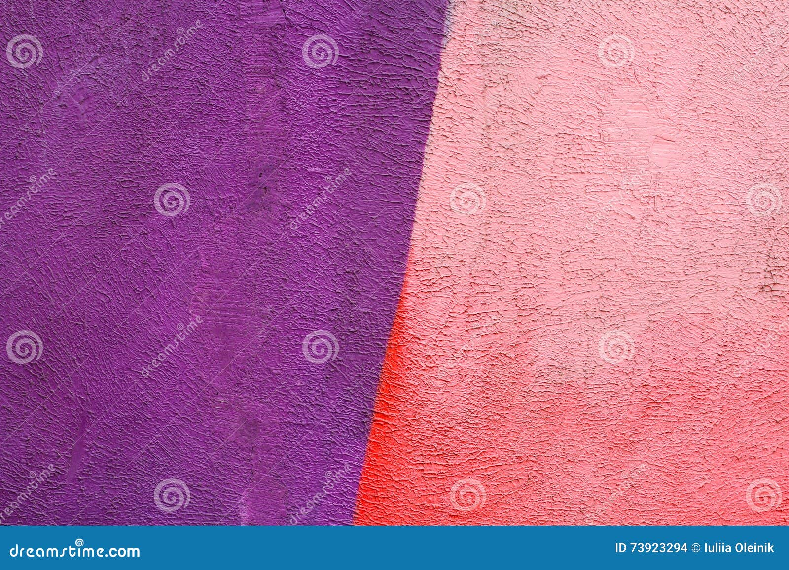 Colorful (purple and Red) Brick Wall Stock Photo - Image of plaster ...