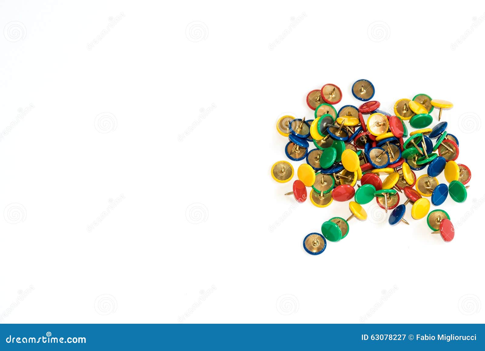 Colorful push pins stock image. Image of text, blue, employment - 63078227