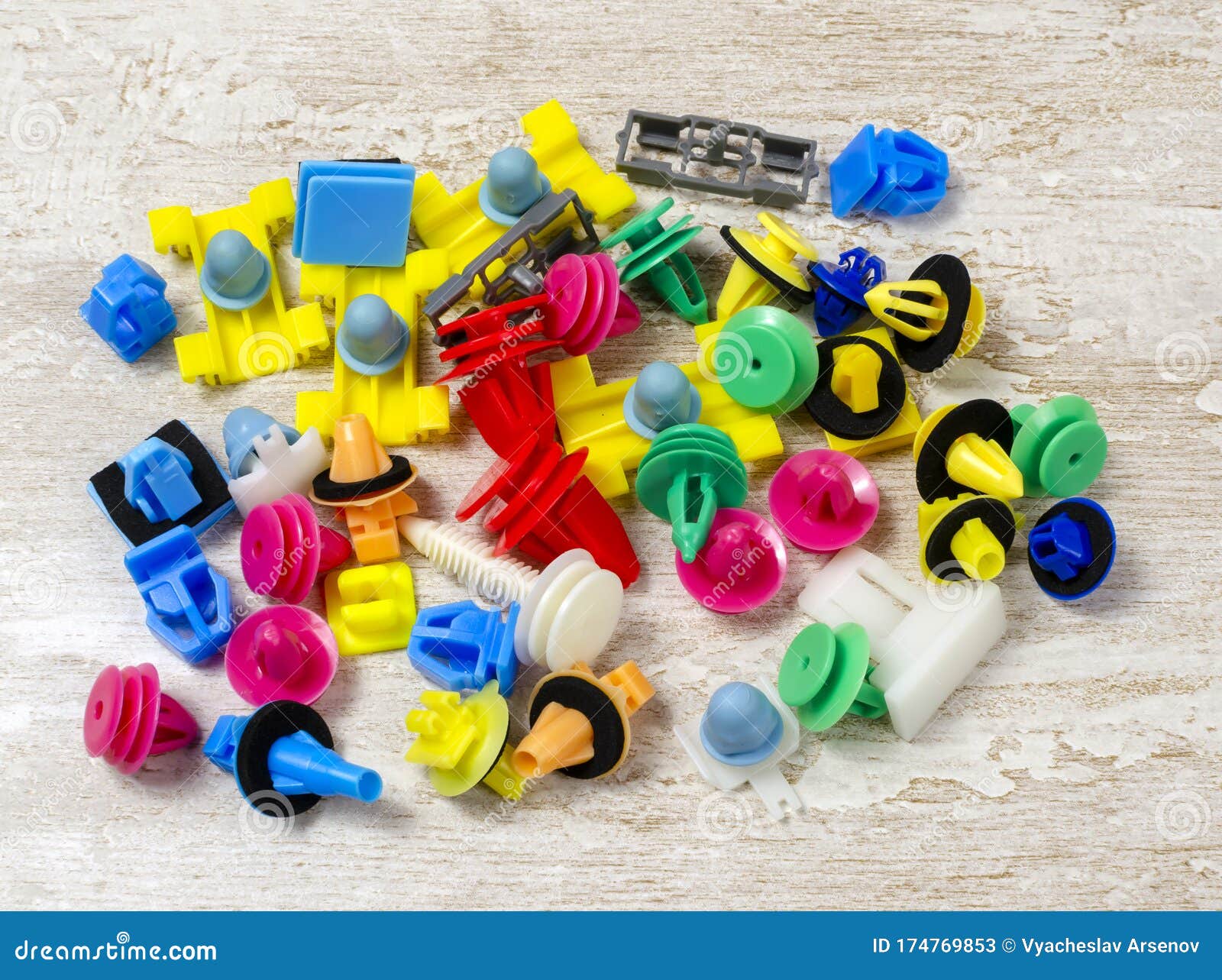 Colorful Push Pins on White Background Stock Image - Image of detail ...