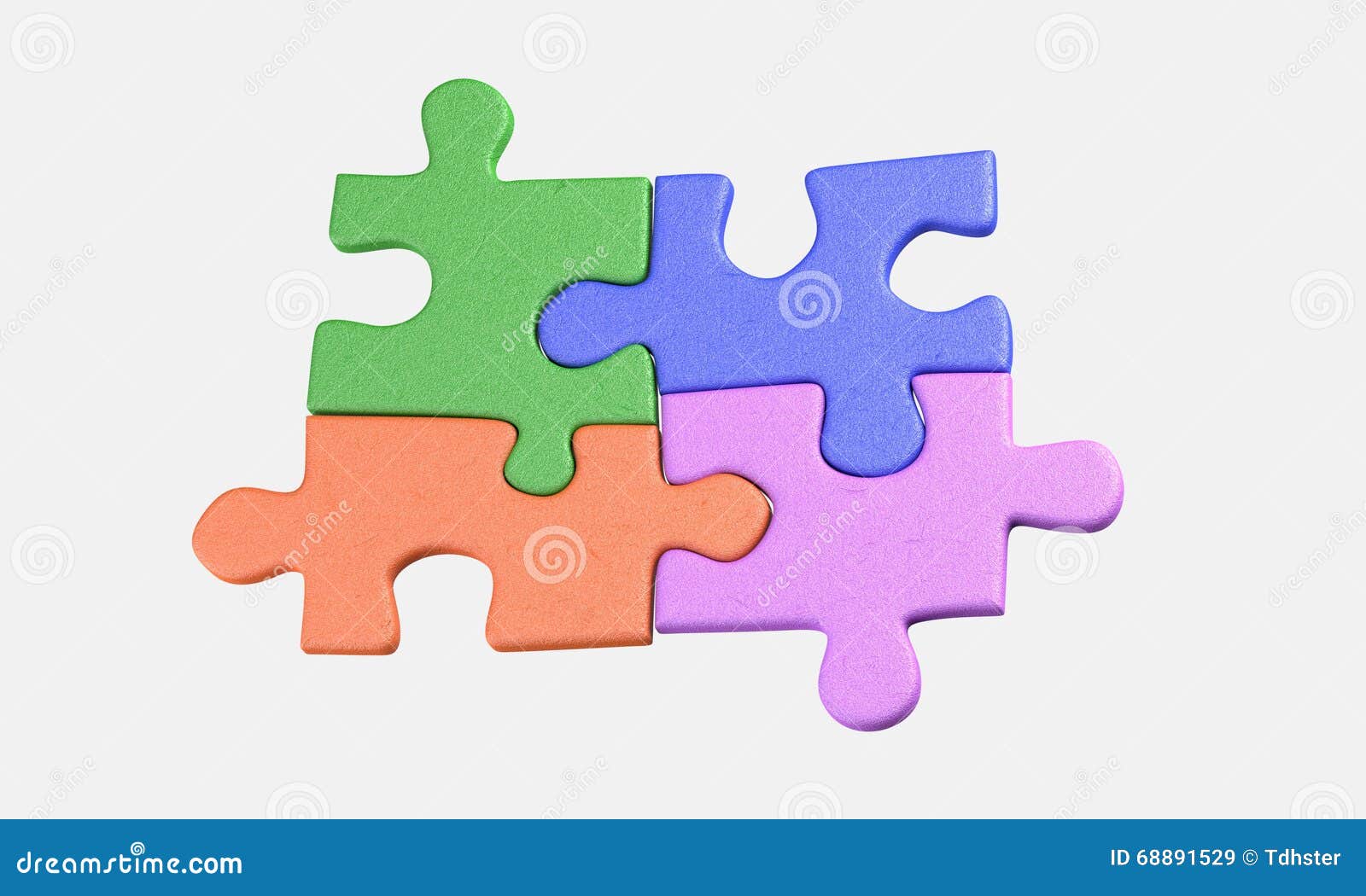 Colorful puzzle pieces stock image. Image of piece, jigsaw - 68891529