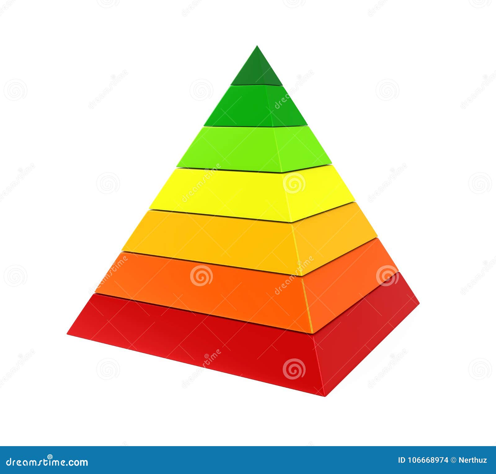 Colorful Toy Pyramid. ABC Letter P Poster. P Is For Pyramid. Toy ...