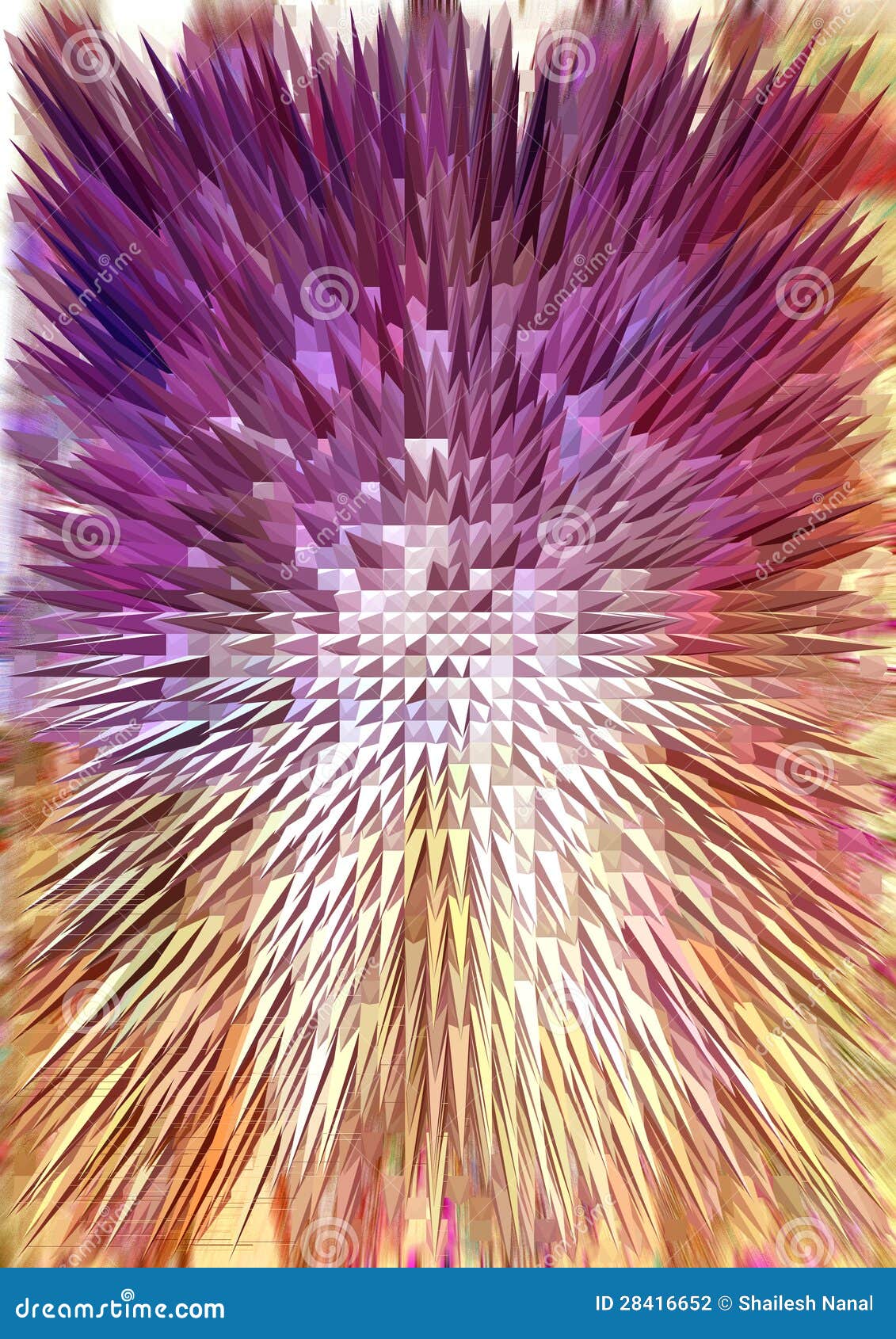 Colorful Pyramid texture stock illustration. Illustration of complex ...