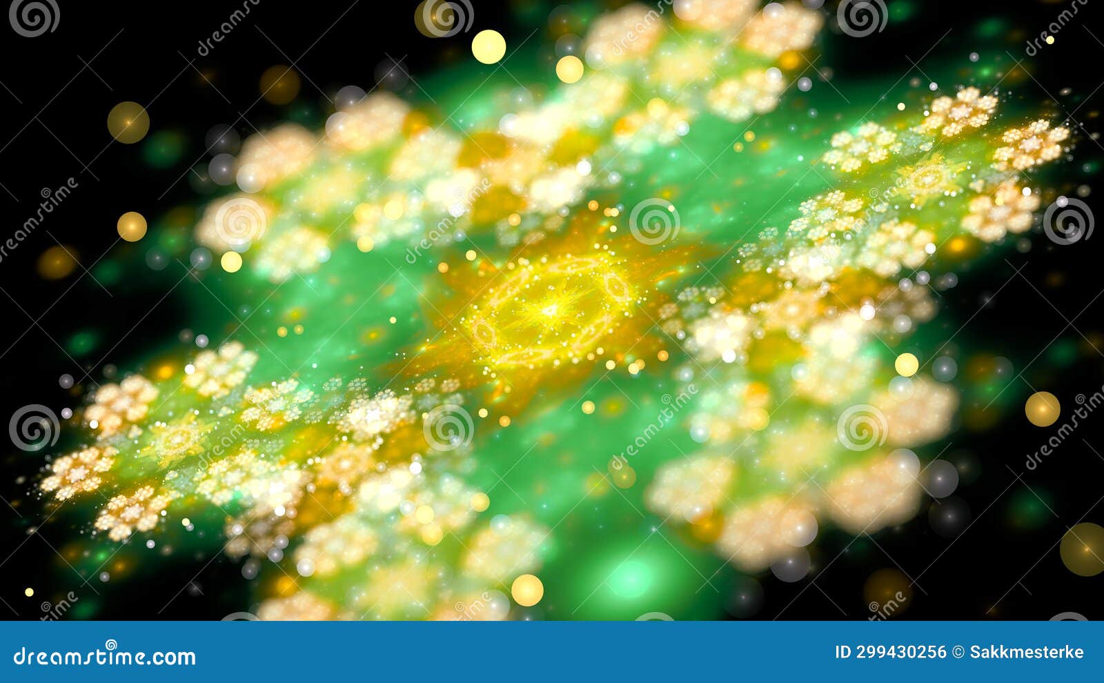 Colorful Quantum State Abstract Background Stock Illustration ...