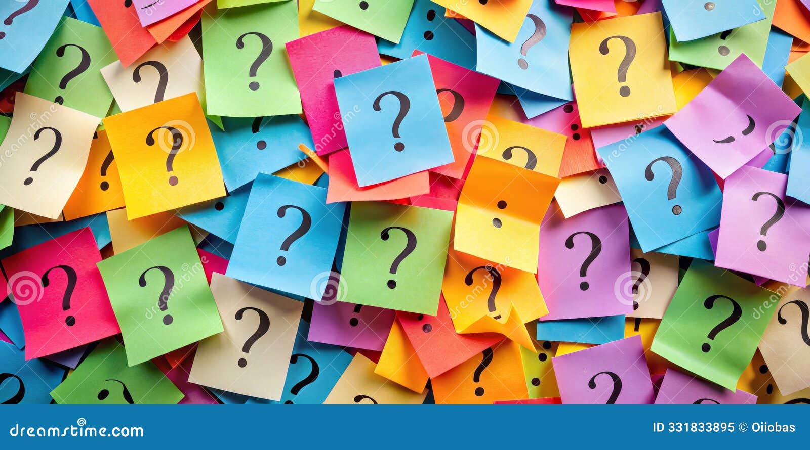 Colorful Question Mark Sticky Notes, Question Marks , Sticky Notes ...