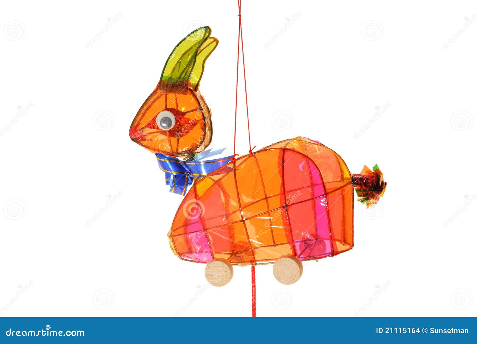 Colorful Rabbit Lantern stock photo. Image of celebrate - 21115164