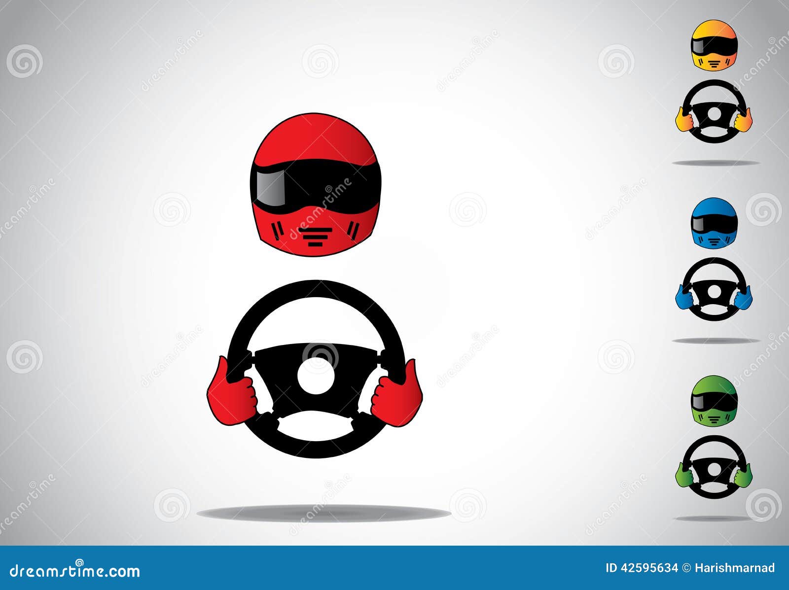 Colorful Racing Car Driver Helmet with Hands on Steering Wheel Stock ... Colorful Racing Car Driver Helmet with Hands on Steering Wheel Stock ...