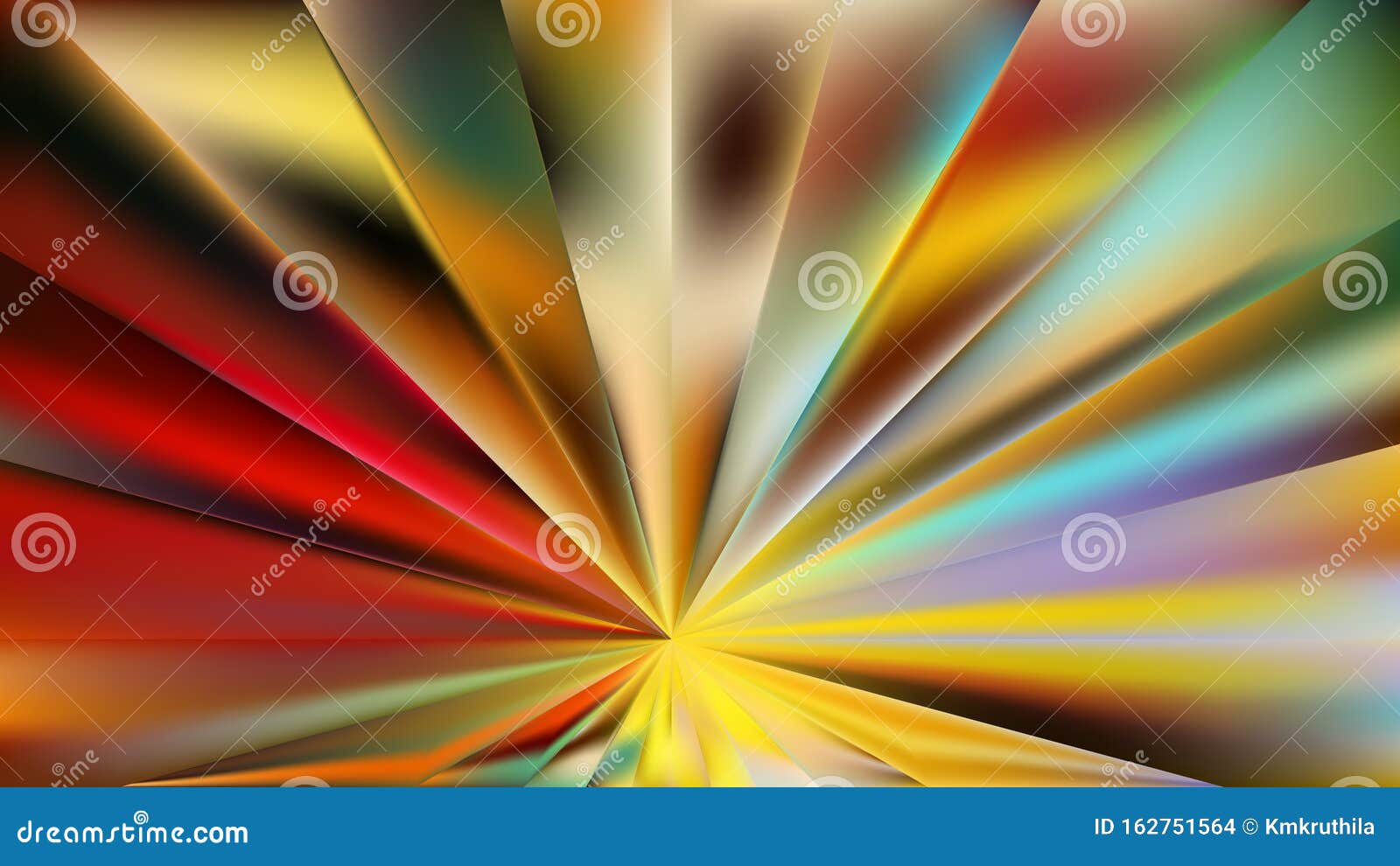 Colorful Radial Burst Background Stock Vector - Illustration of ...