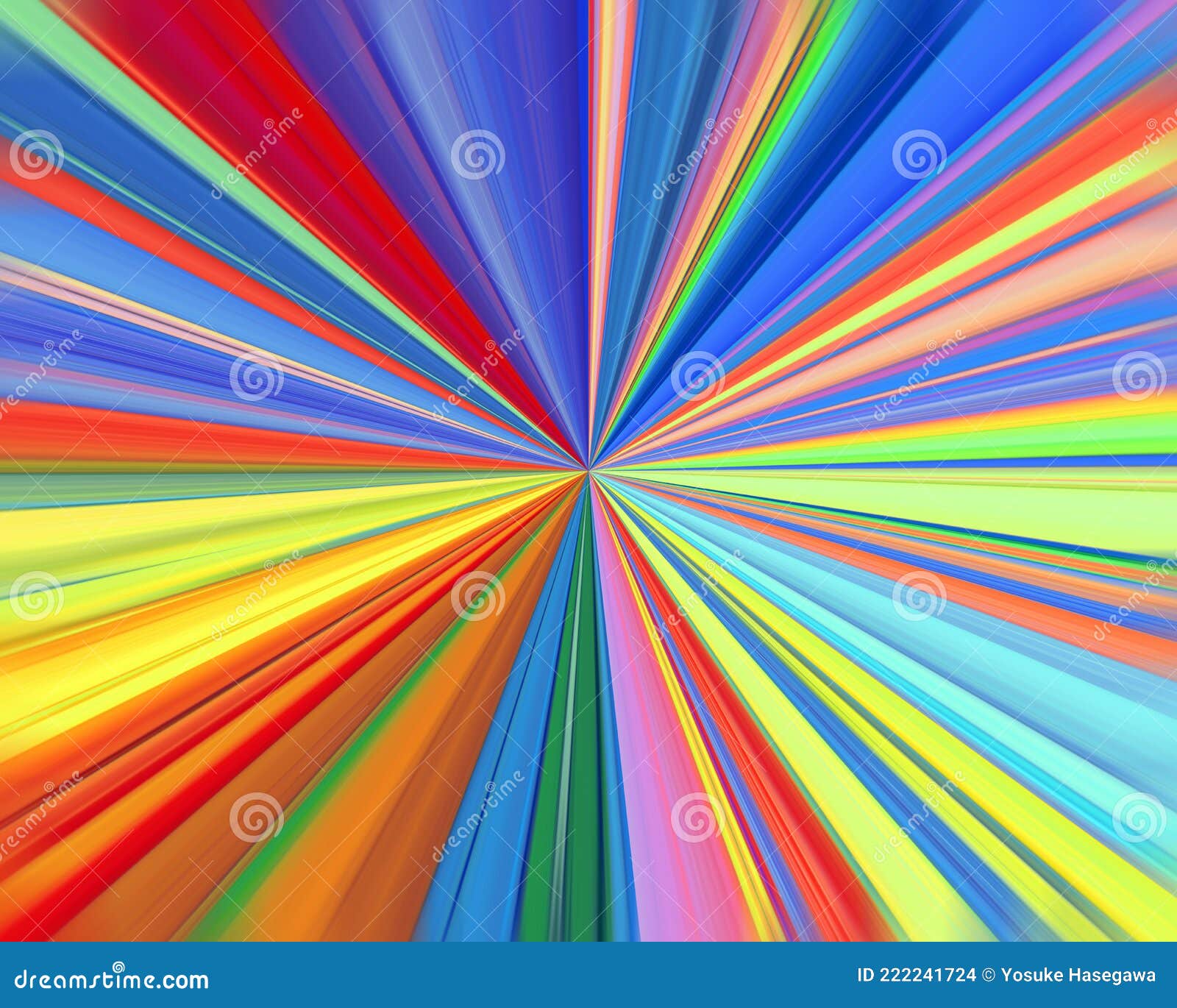 Colorful Radial Explosion Background Image Stock Illustration ...