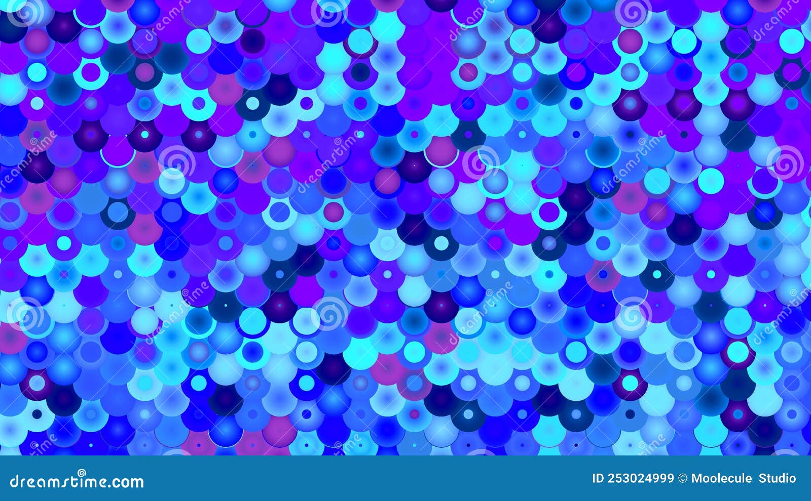 Colorful Radial Hex Pattern Illustration Background. Stock Illustration ...