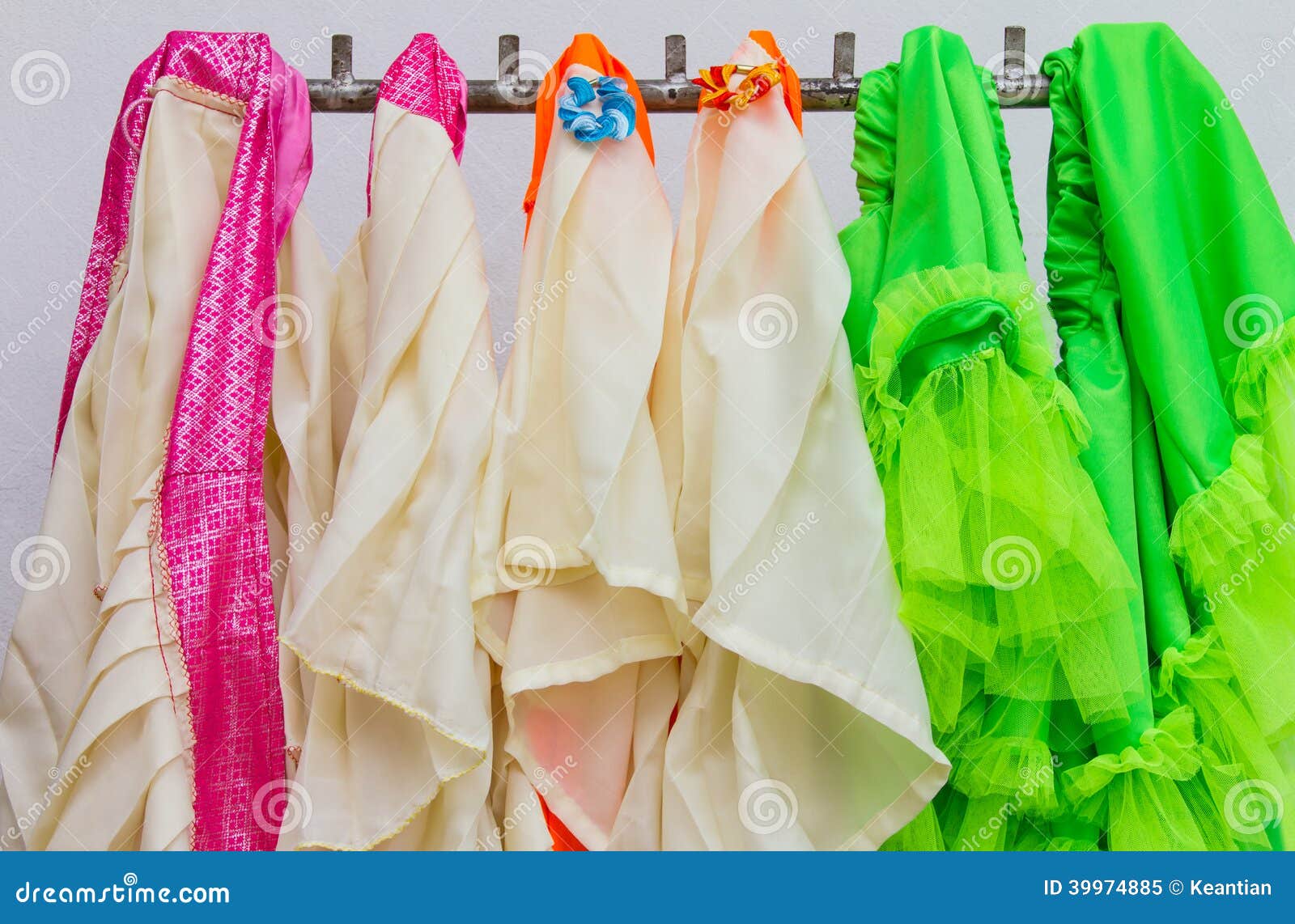 Colorful rag stock image. Image of blouse, garment, hanging - 39974885