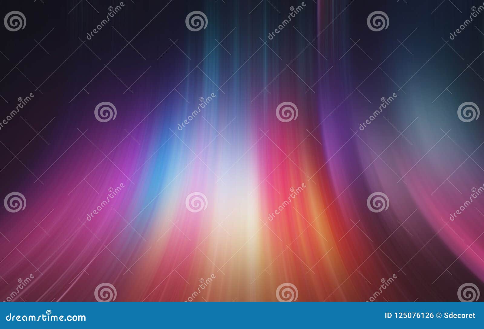 Abstract Light Effect Texture Rainbow Wallpaper 3D Rendering Stock ...